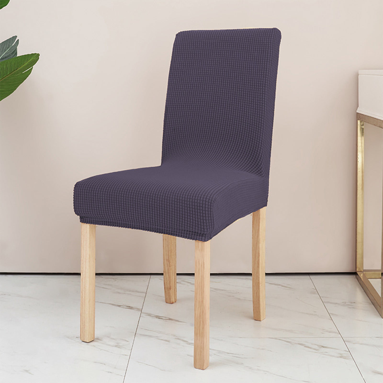 DwellJoy Stretch Chair Slipcovers for Dining Room Kitchen, Washable ...