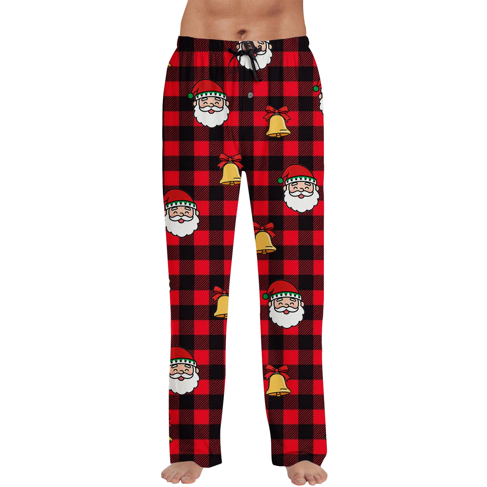 Dwelliawo Cute Pajama Pants Buffalo Plaid Comfy Matching Plaid Pants ...