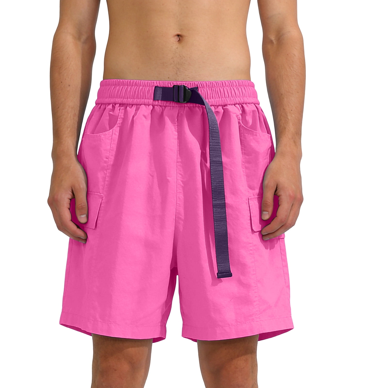 Dwelliawo Men's Hiking Cargo Shorts Quick Dry Lightweight Classic ...