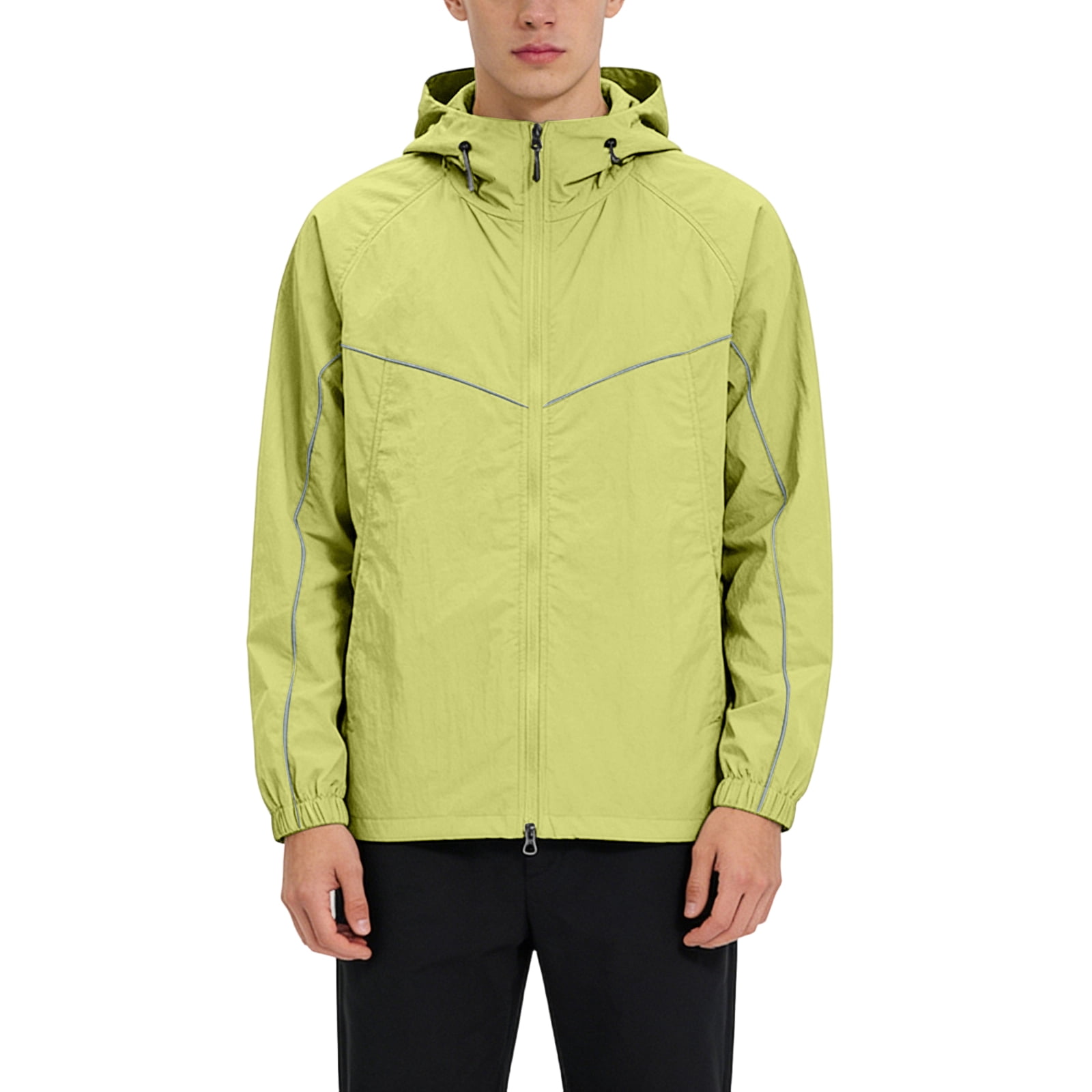 Dwelliawo Men's Upf 50+ Uv Sun Protection Zip Up Hoodie Protective ...