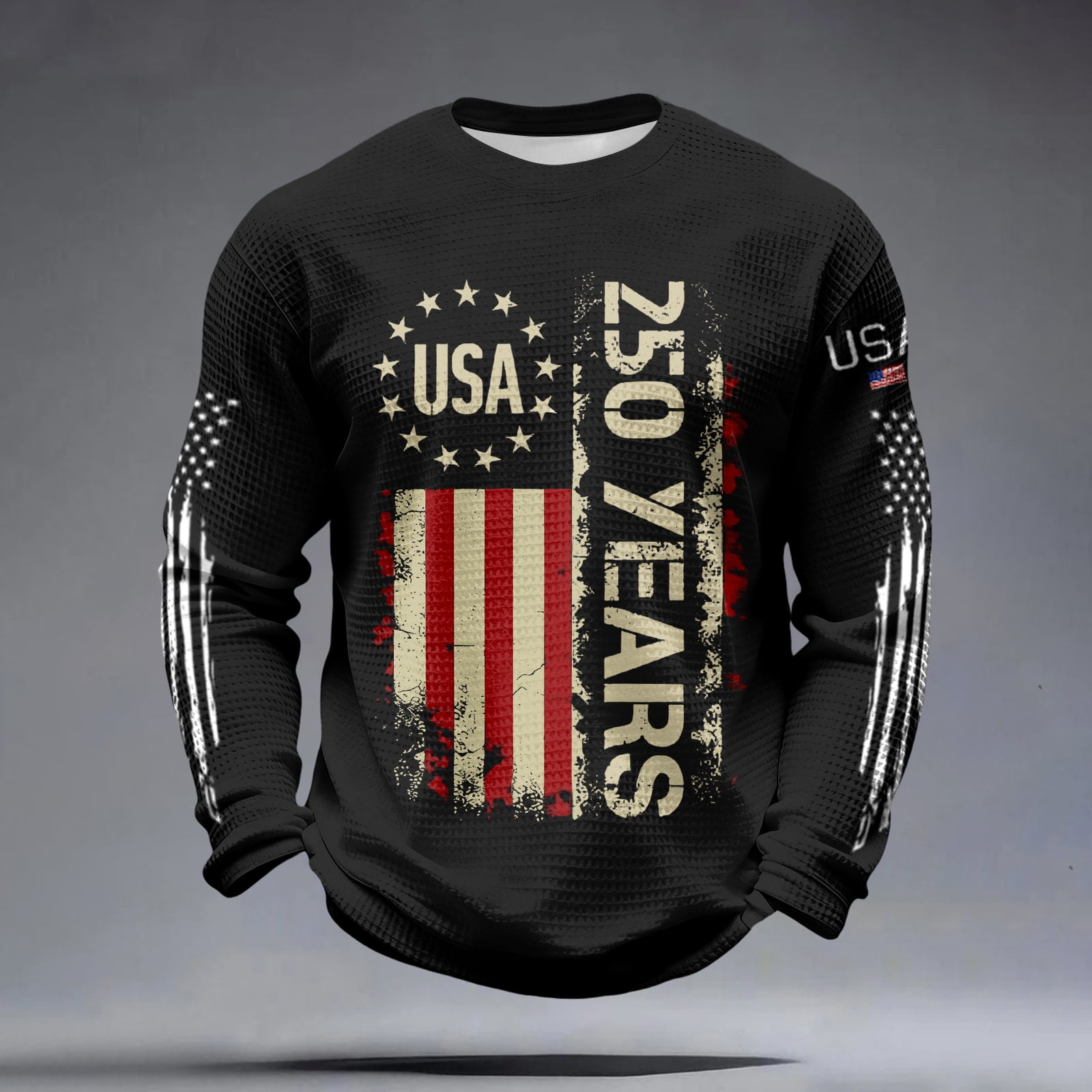Dwelliawo Men's Usa Flag Sweatshirts 2026 Usa Flag American United ...