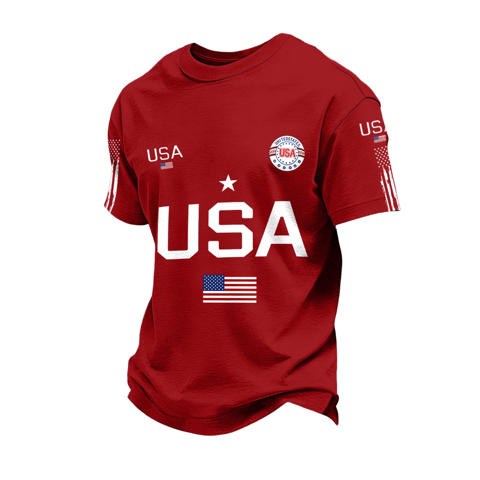 Dwelliawo Men's Usa Patriotic Shirts 1776-2026 Shirt 250th Patriotic ...