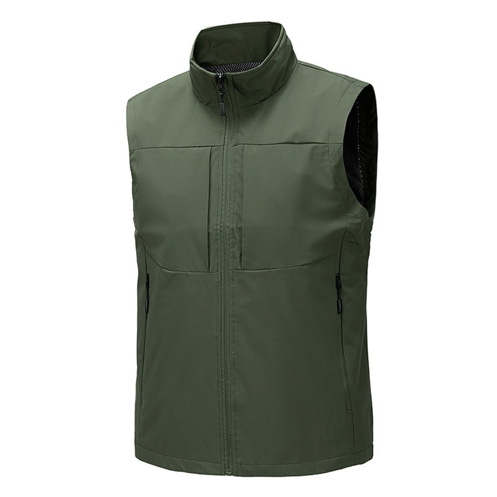 Dwelliawo Travel Vest for Men Quick Dry Outdoor Vests with Pocket ...