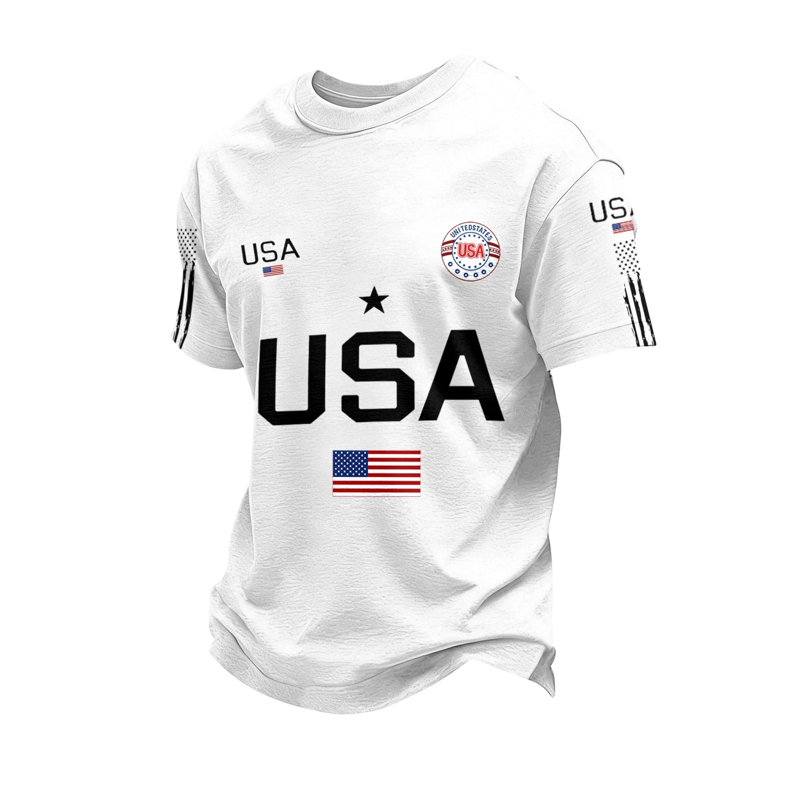Dwelliawo Usa Olympic Apparel American Flag Shirt 250th Patriotic 1776 ...