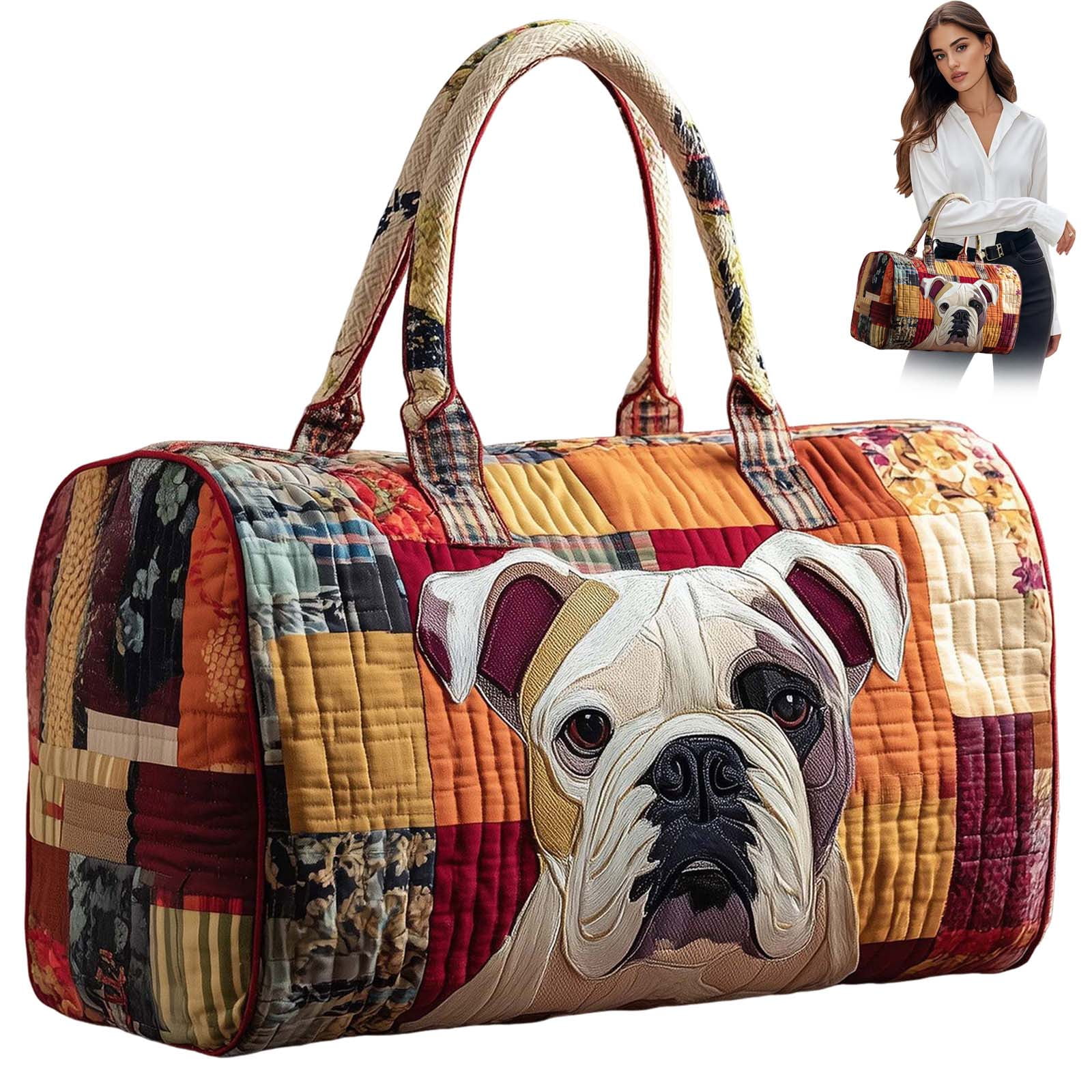 Dwellin Tote Bag for Women Lightweight Puffy Quilted Canvas Handbags ...