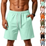 Dwellite Baggy Sweat Shorts for Men Athletic Shorts Workout Gym Lounge ...