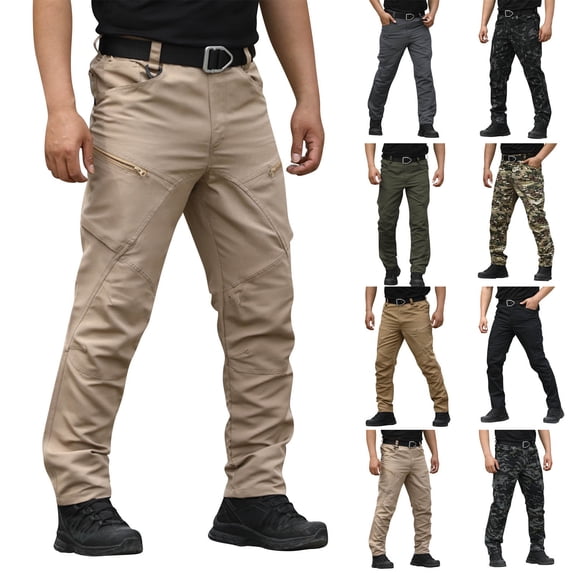 Dwellite Cargo Pants for Mens Hiking Lightweight Cargo Pants with ...