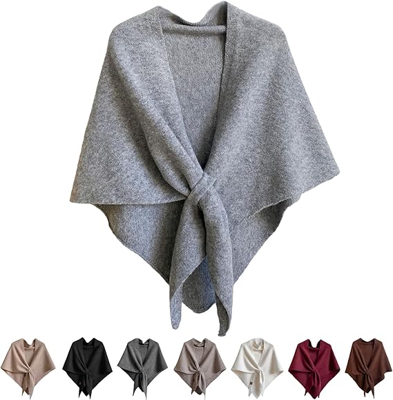 Dwellite Shawl Wraps for Women, 2025 New Knitted Shawl Wraps for Women ...