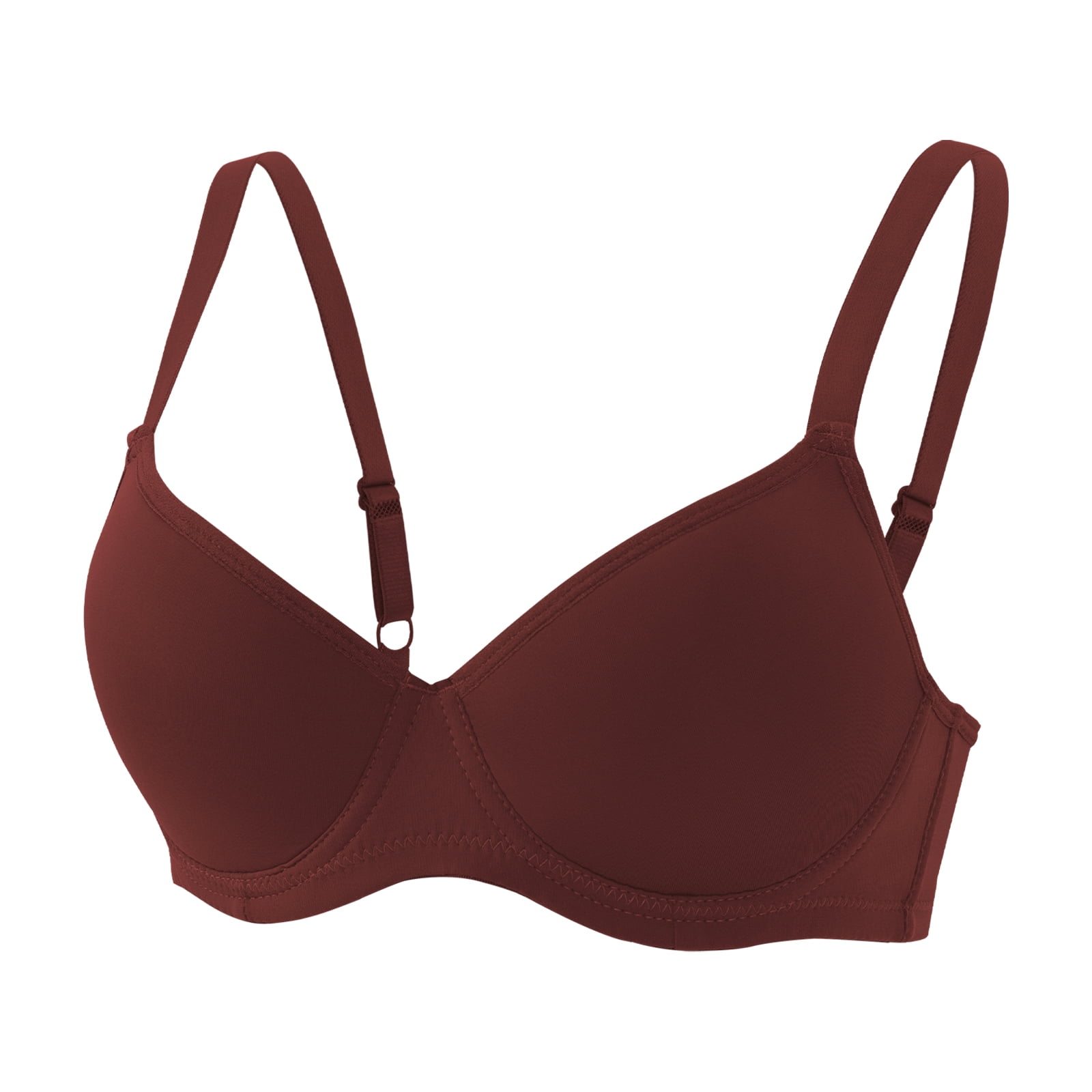 Dwellite Women's Seamless Underwire Bra, U Smoothing Underwire Bras for ...