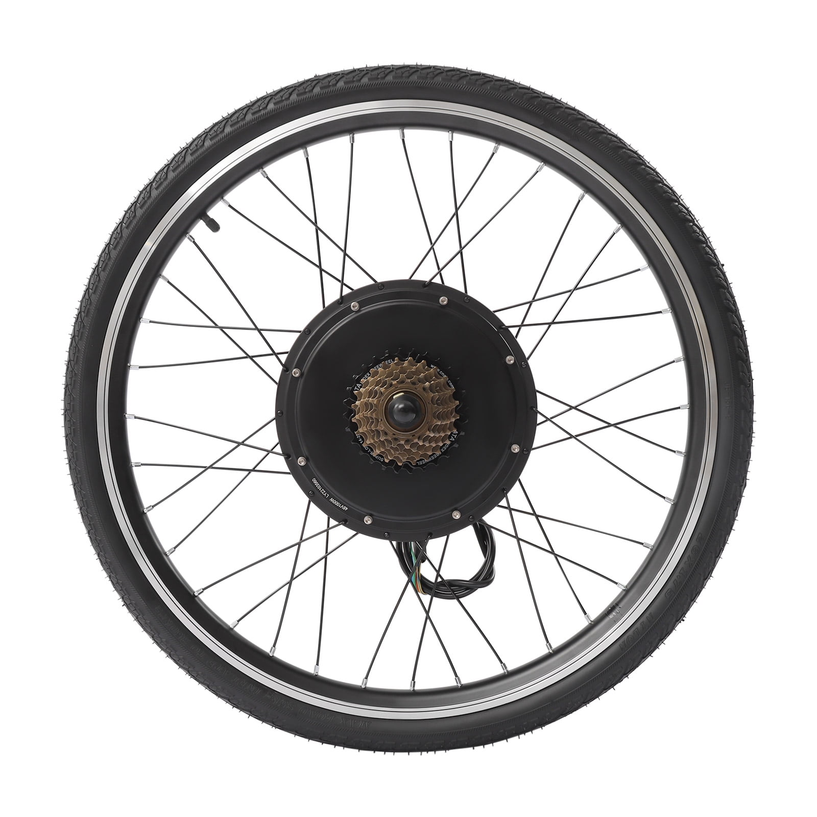 Dwellnix 48V eBike Conversion Kit 26 Inch Rear Wheel 1000 Watt Hub ...