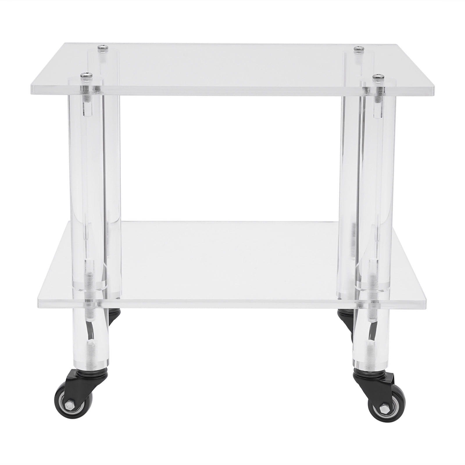 Dwellnix Acrylic Printer Stand with Wheels, Mobile Printer Cart for ...