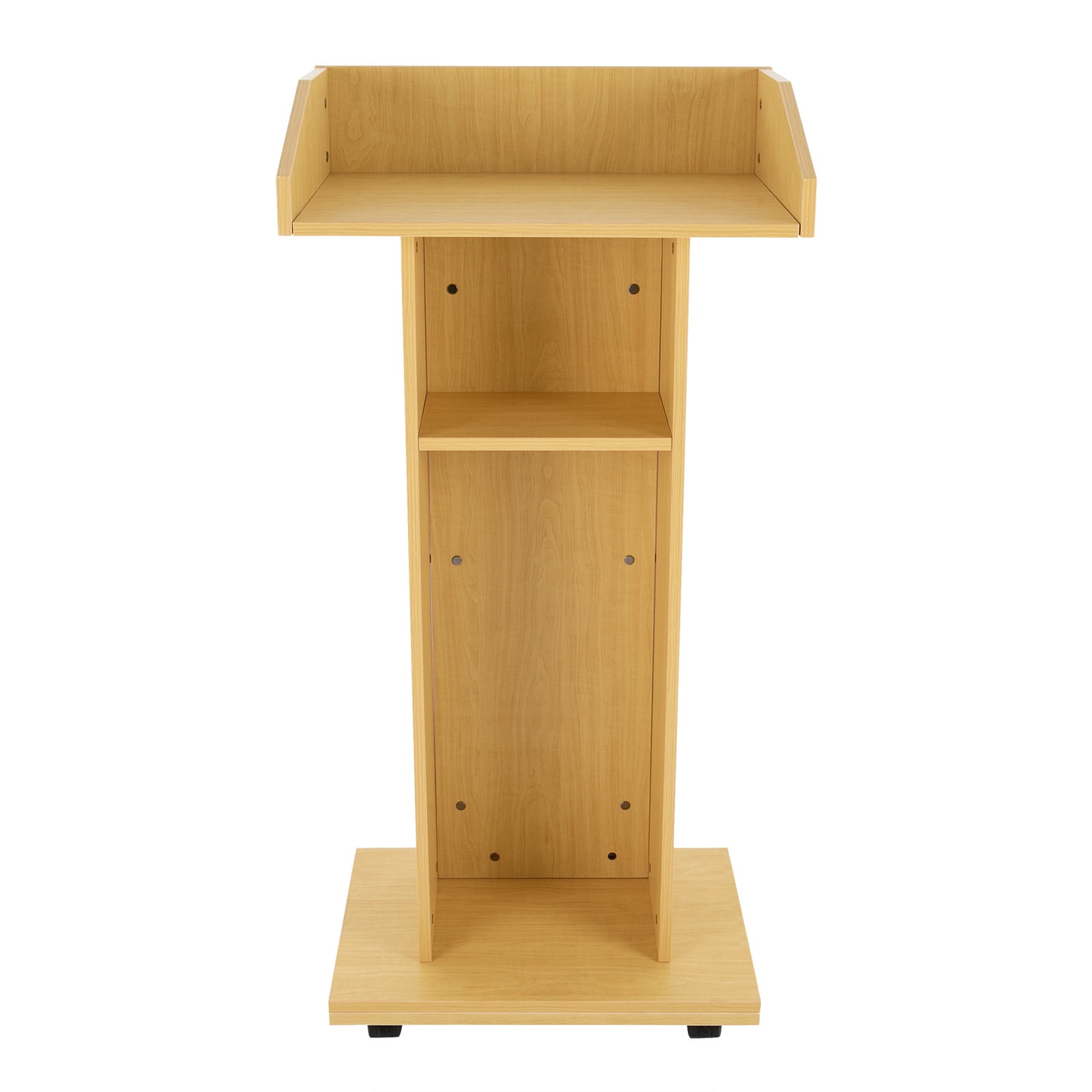 Dwellnix Adjustable Mobile Presentation Stand, Portable Lectern with ...