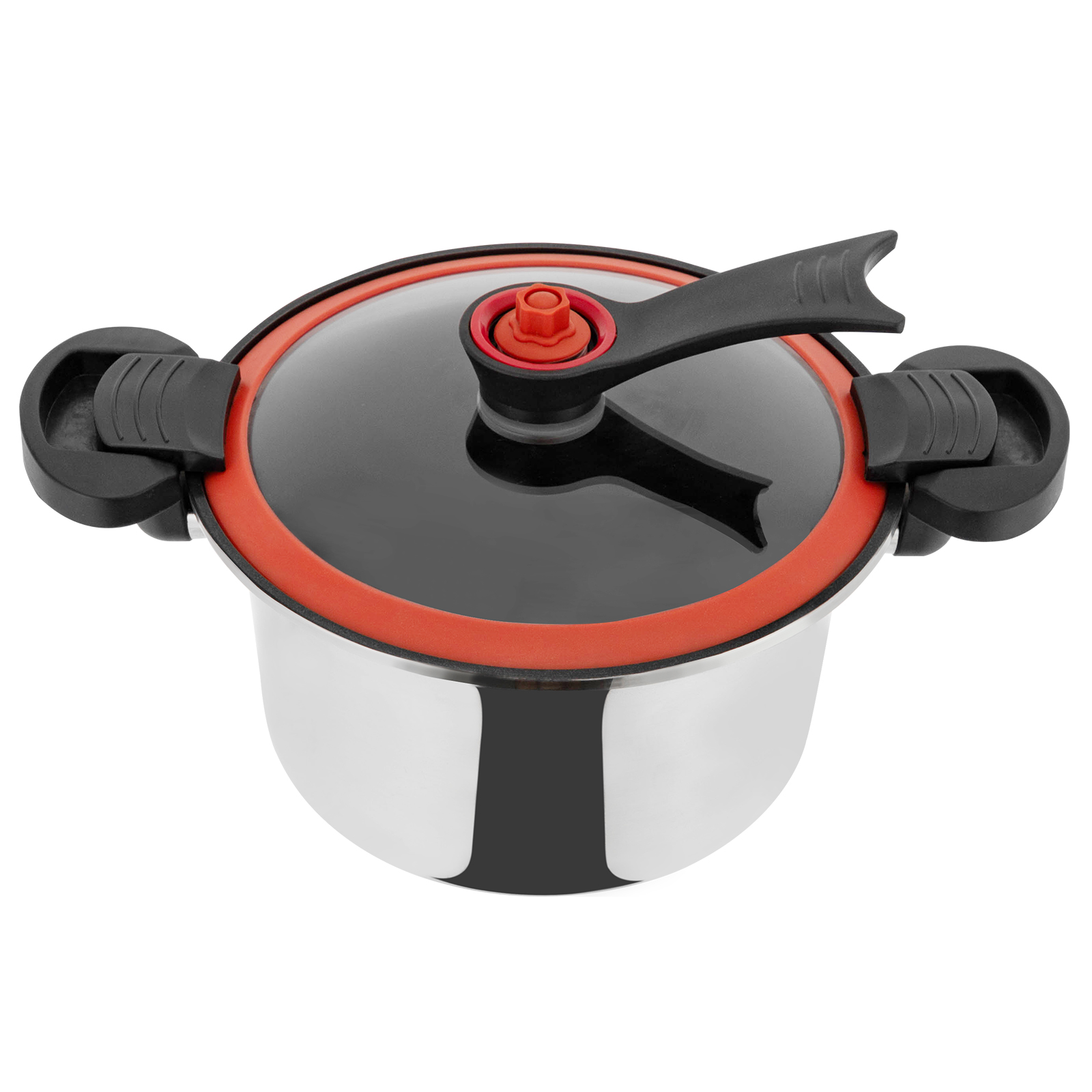 Dwellnix Compact Pressure Cooker, 304 Stainless Steel, Micro Pressure ...