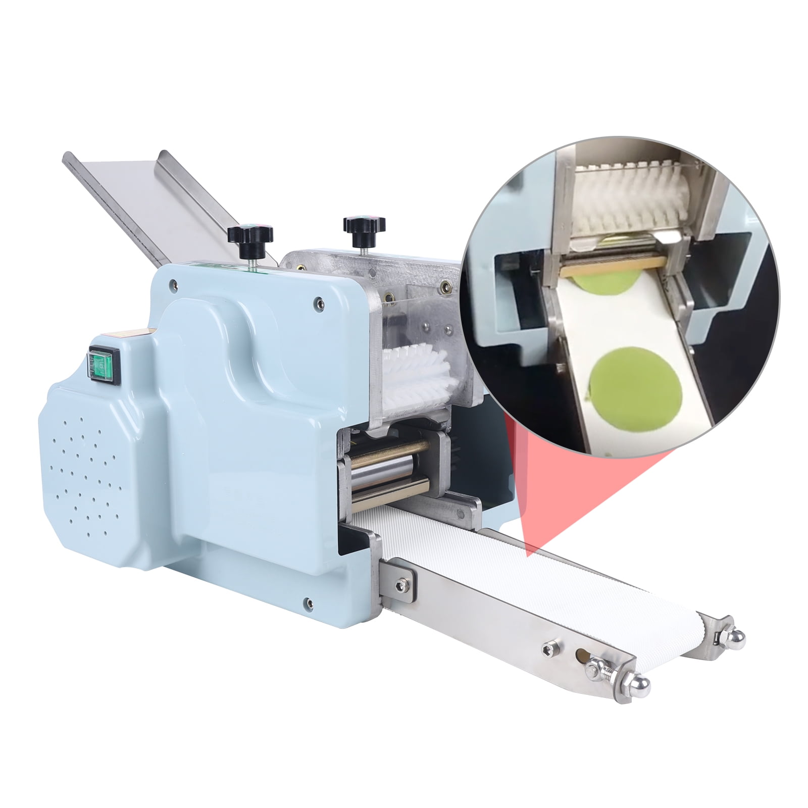 Dwellnix Dumpling Skin Maker, 140W Electric Dumpling Skin Maker Machine ...