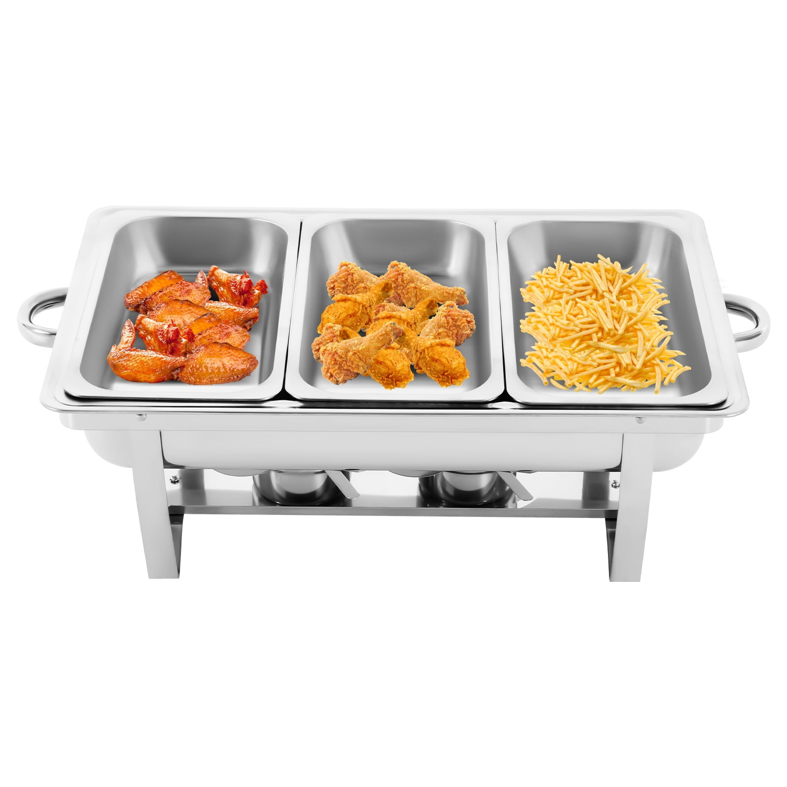 Dwellnix Hot pot buffet set, stainless steel catering service tea, NSF ...