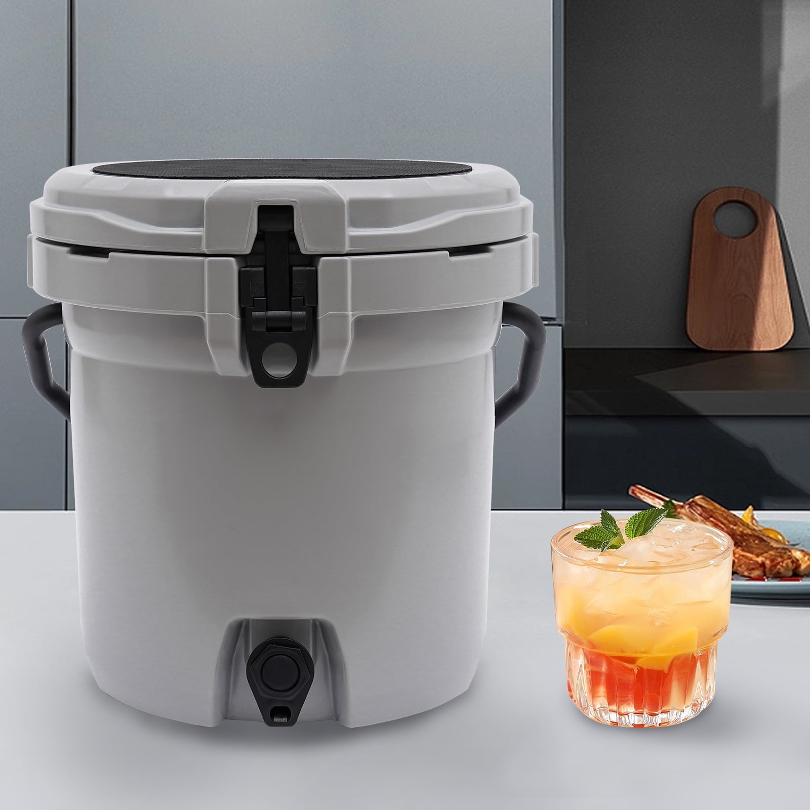 Dwellnix Ice Cooler Box Large 5 Gallon Capacity Food Grade PP & LLDPE ...