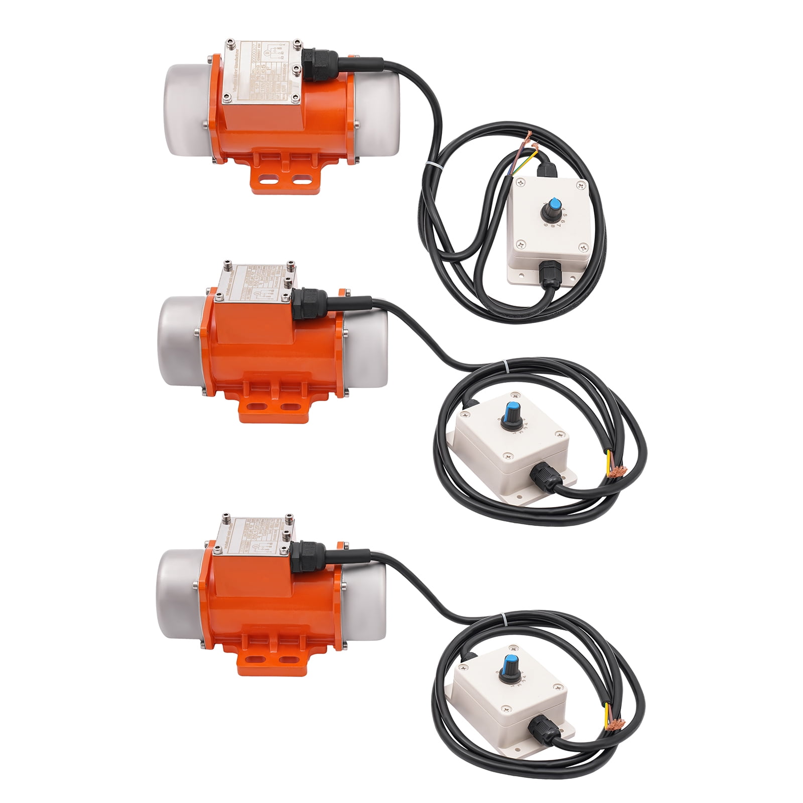Dwellnix Industrial Vibrator Motor Brushless 50W 110V Adjustable Speed ...