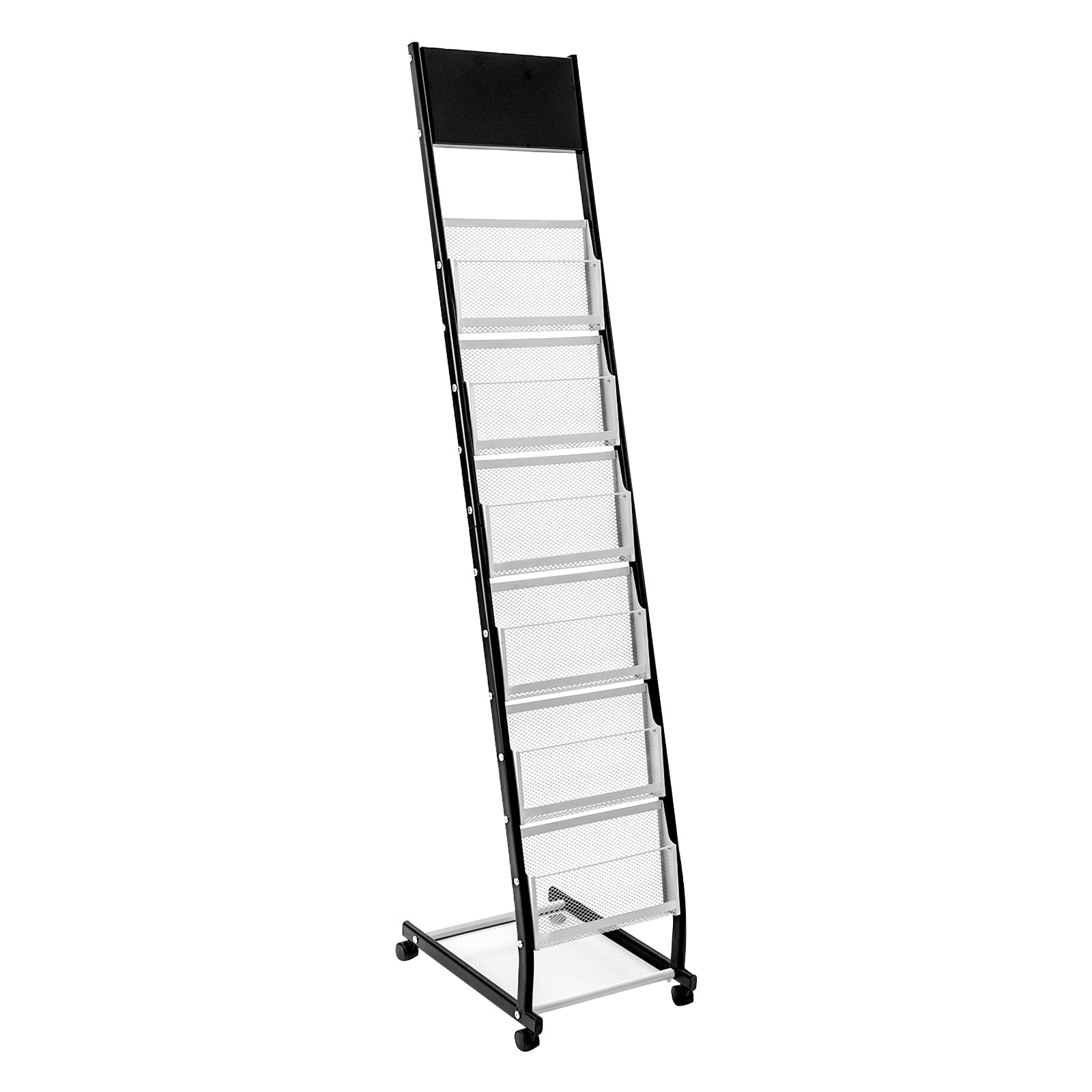 Dwellnix Literature Stand Brochure Floor Rack Magazine Catalog Display ...