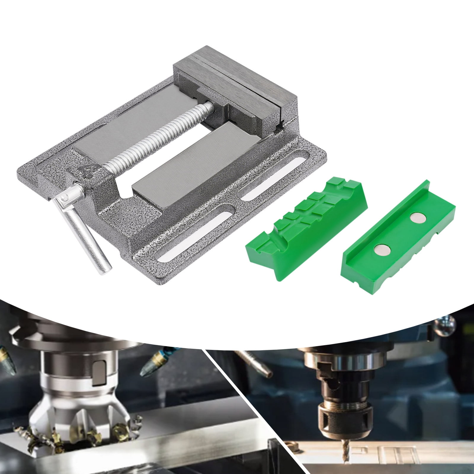 Dwellnix Modern 4 Inch Tools Drill Press Vise Metal Workbench Vice 2 ...