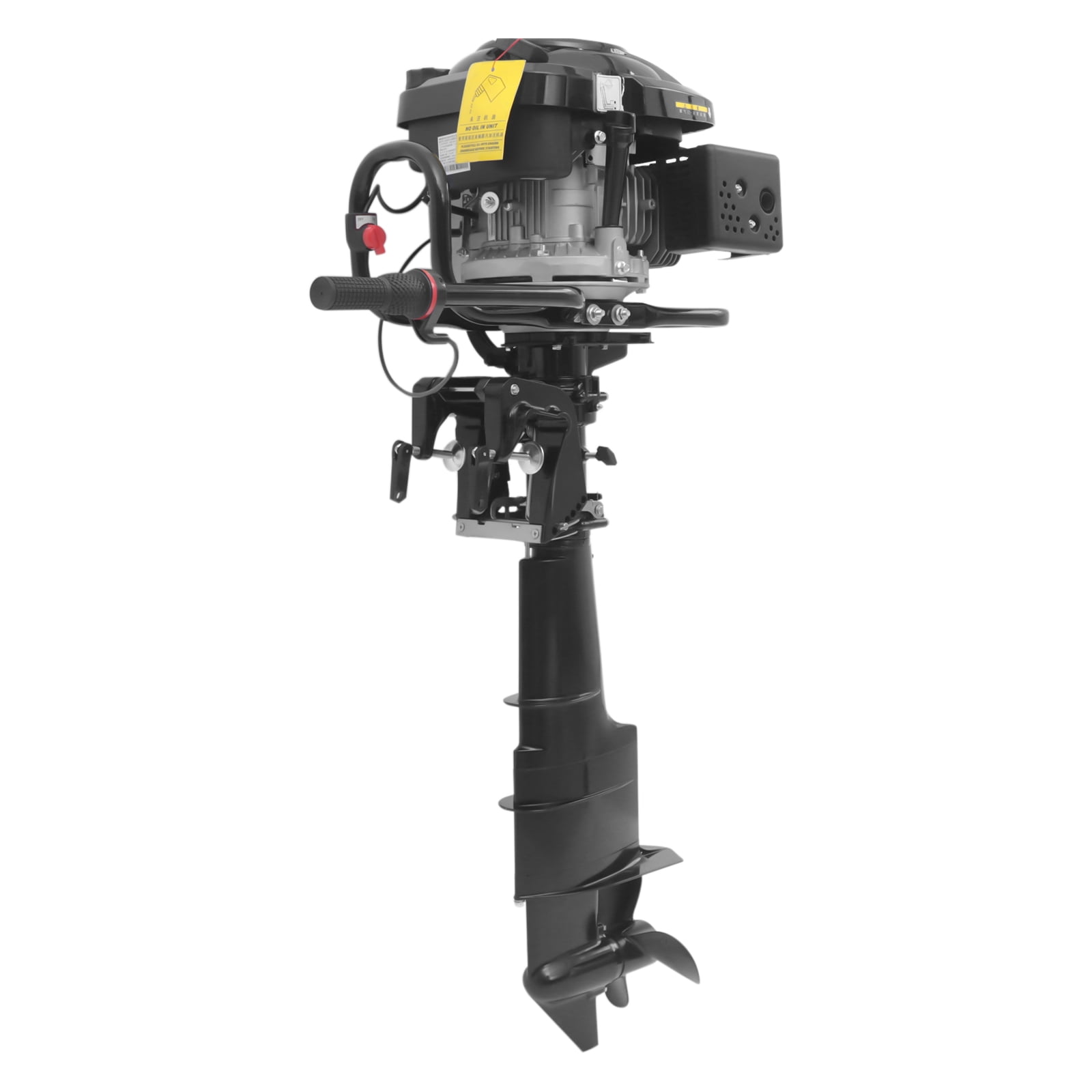 Dwellnix NEW 7 5HP 4 Stroke Outboard Motor Fishing Boat Engine Water ...