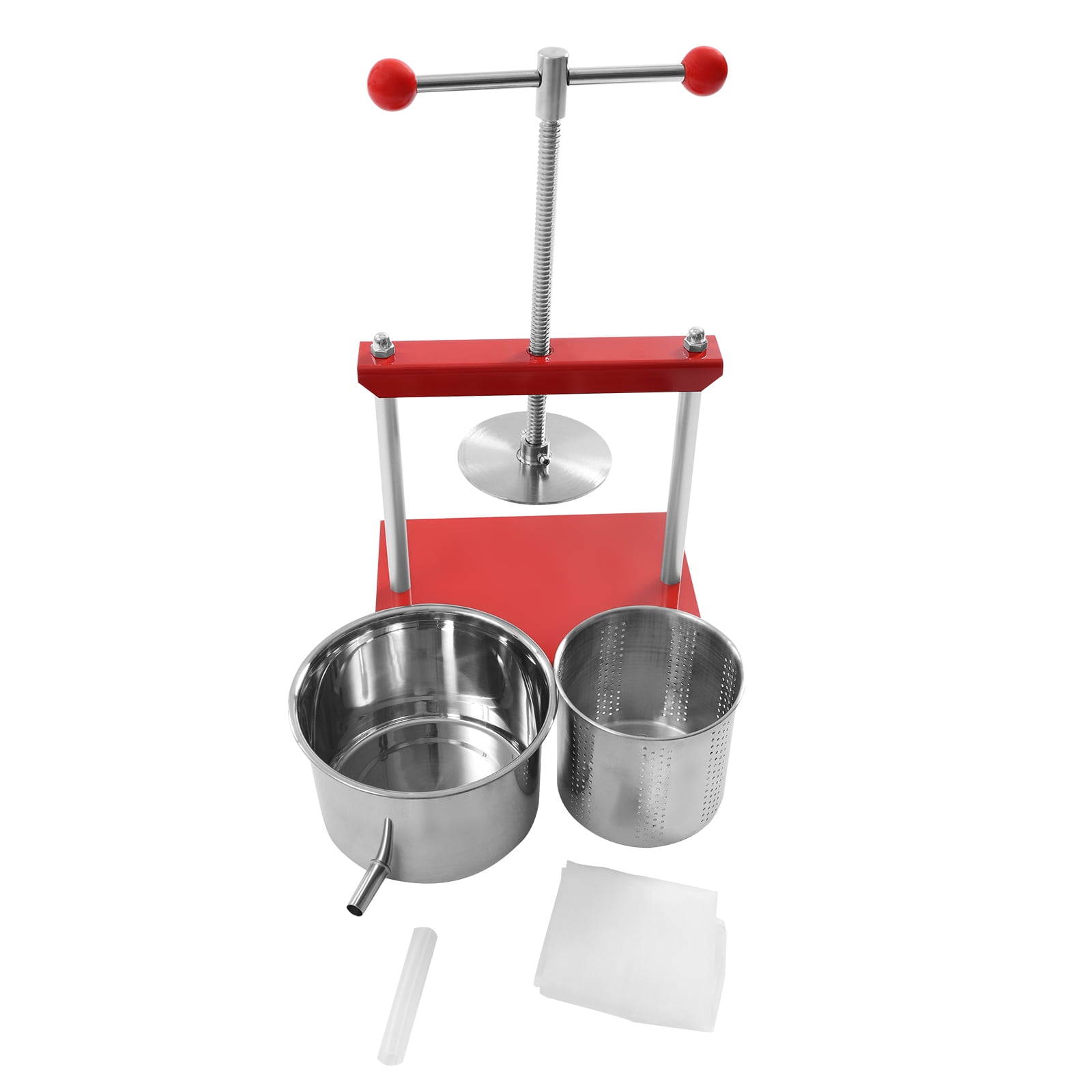 Dwellnix New 3L 0 8 Gallon Fruit Wine Hand pressing Press Machine ...