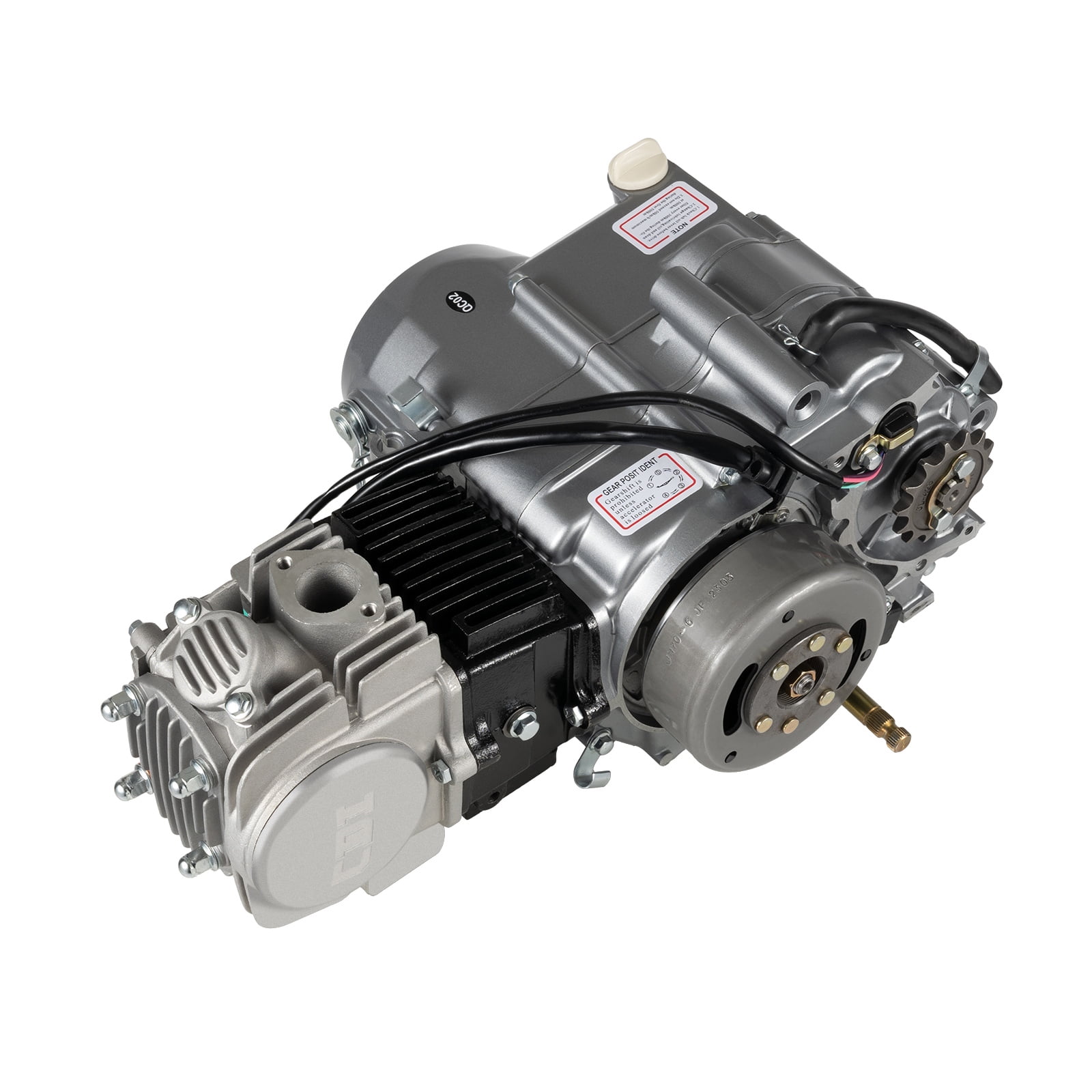 Dwellnix New Engine Motor 125cc 4 Stroke Motorcycle Dirt Pit Bike Fits ...