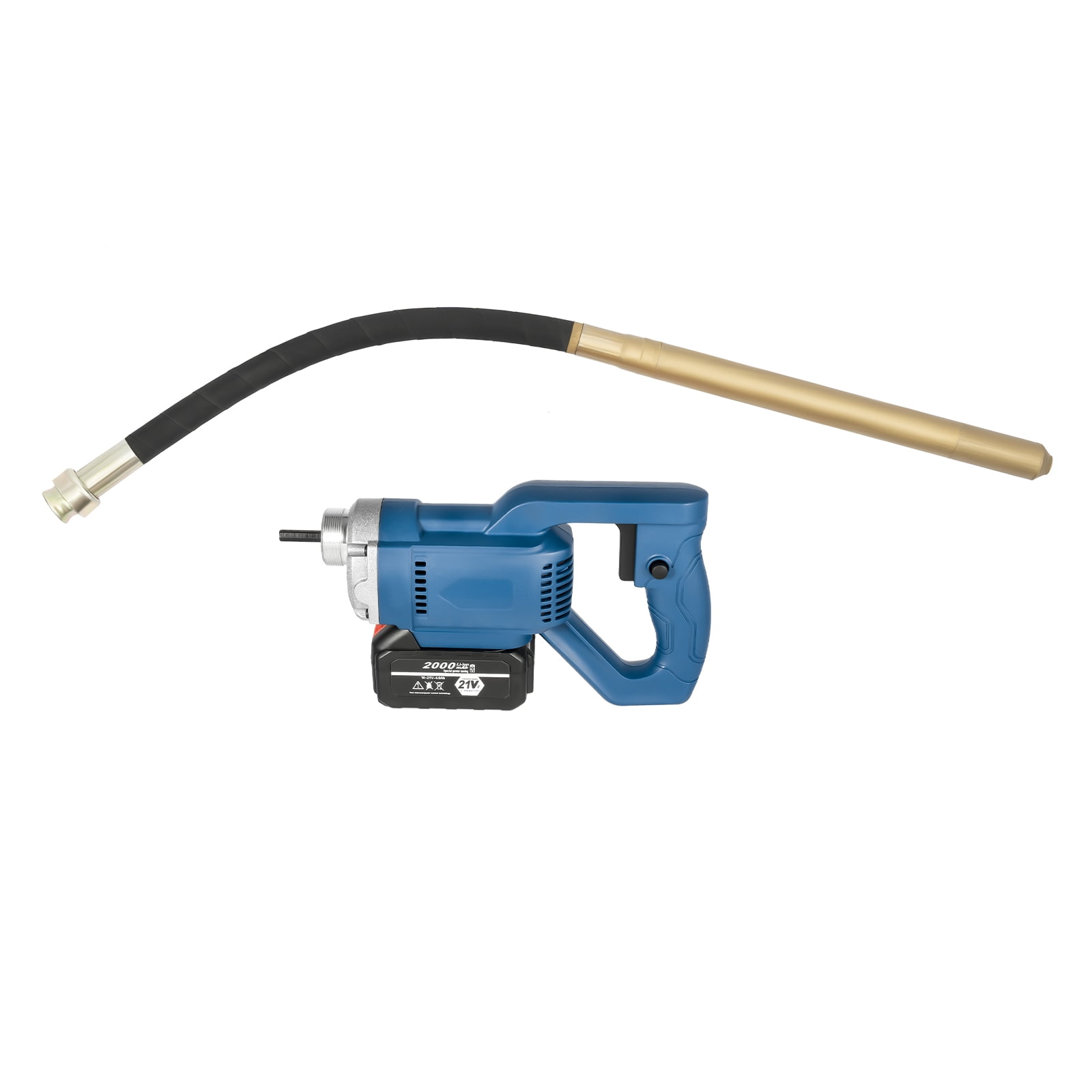 Dwellnix New Hand held Electric Concrete Vibrator Cordless Vibrating ...