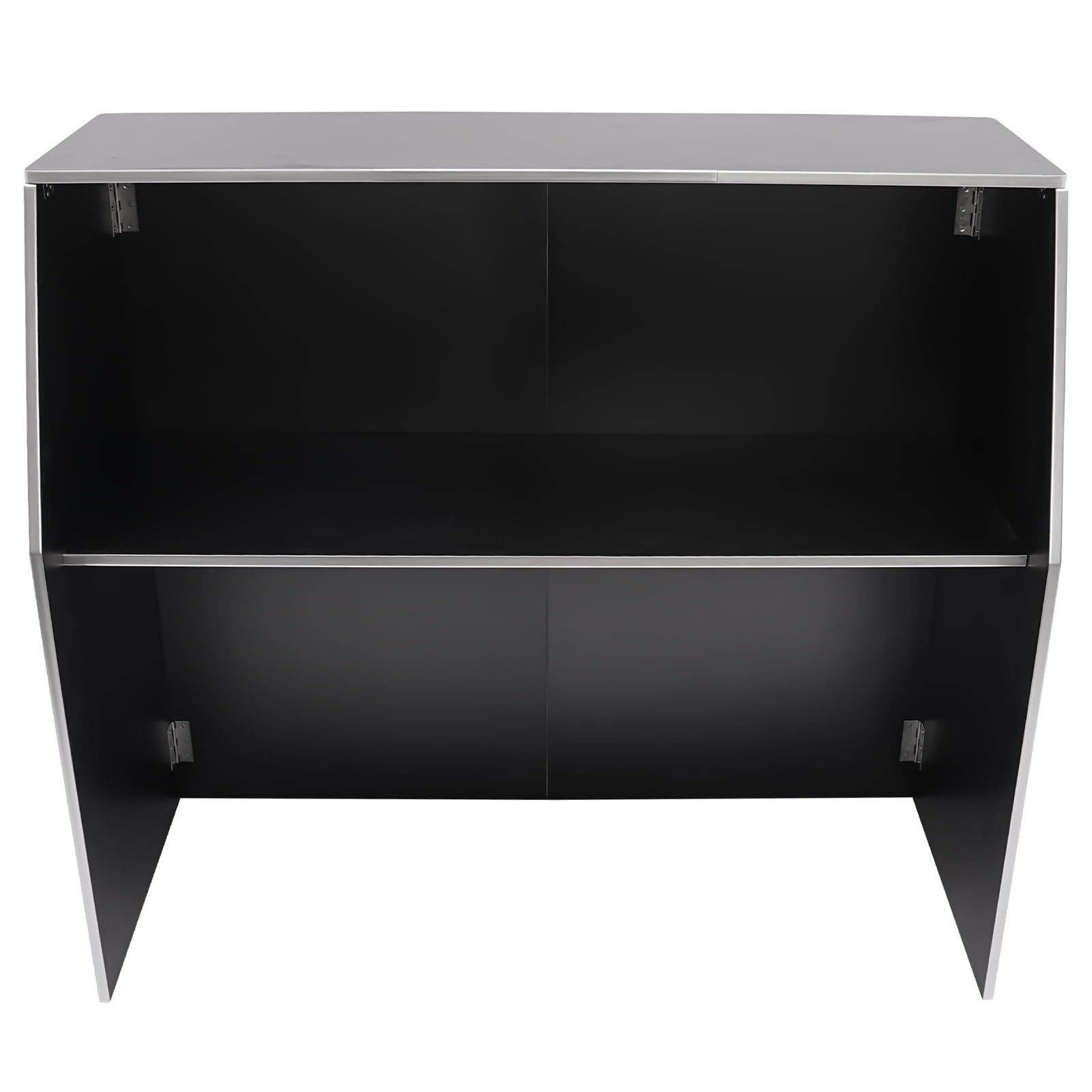 Dwellnix Portable Home Bar Unit Corner Mini Bar Cabinet Liquor Bar ...