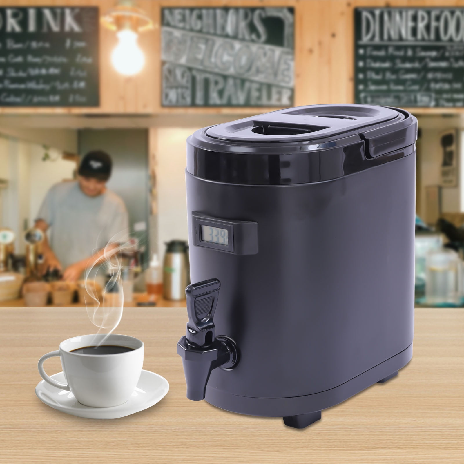 Dwellnix Portable Hot Cold Insulated Beverage Dispenser 6L Thermal ...