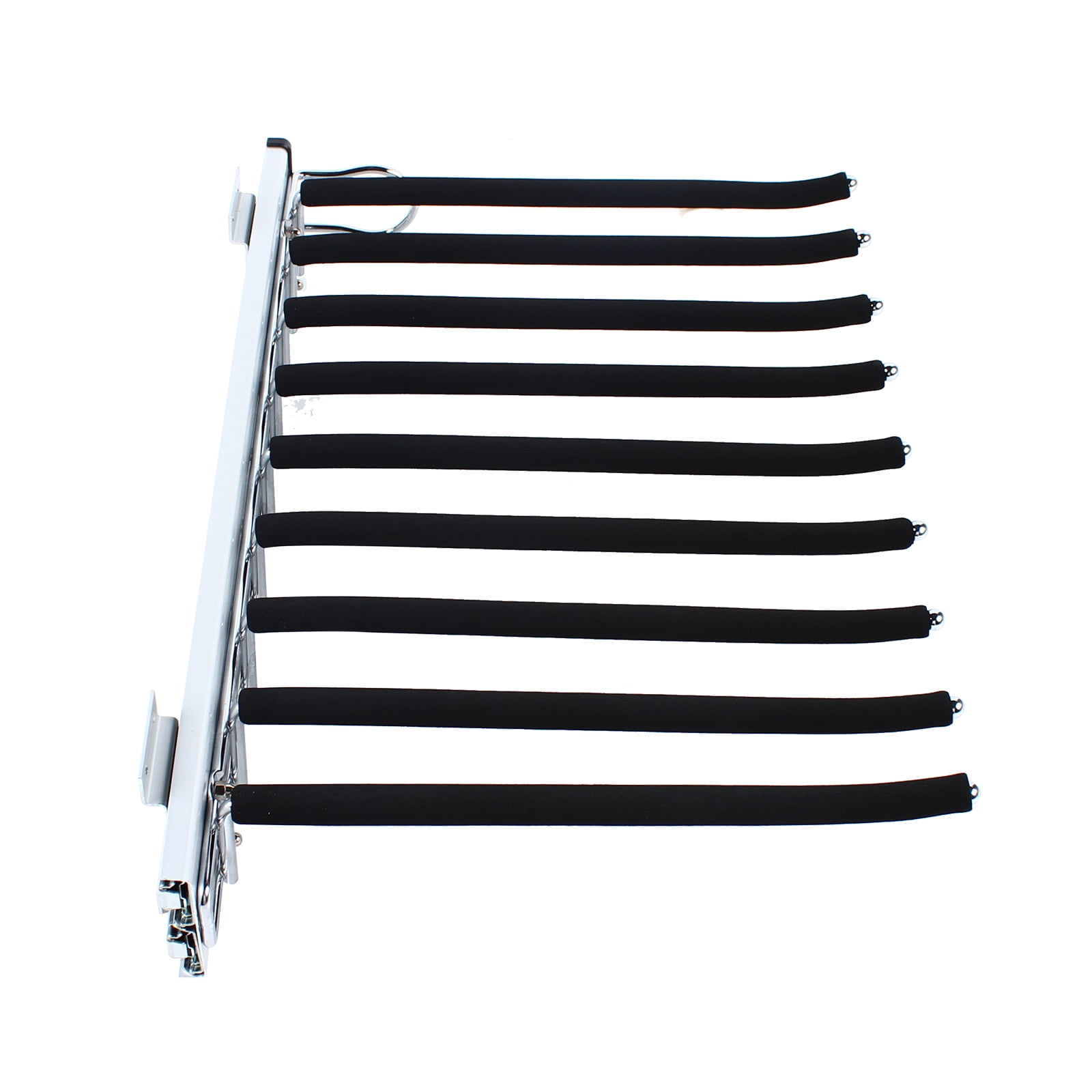 Dwellnix Pull Out Trousers Rack 9 Arms Retractable Closet Pants Hanger ...