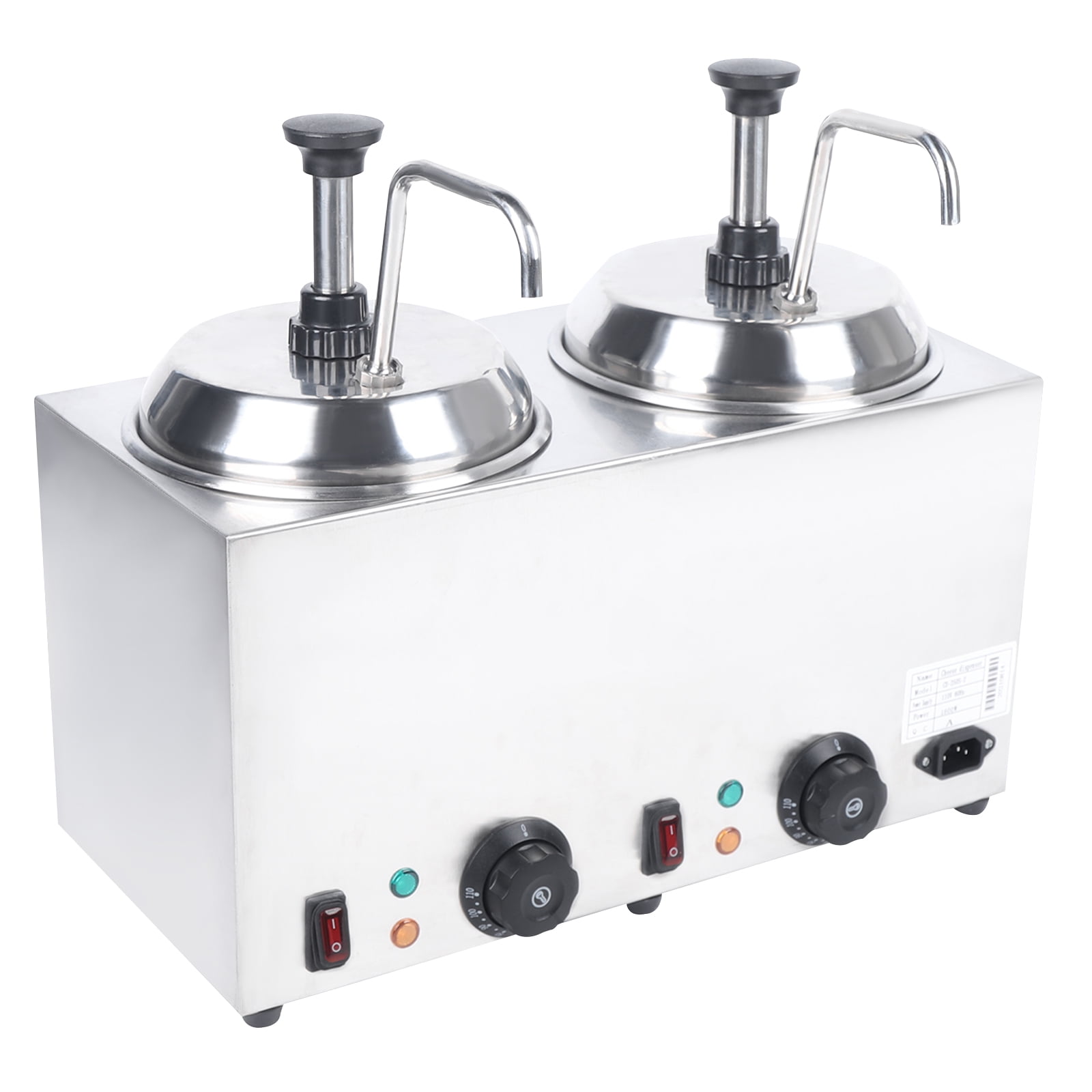 Dwellnix Sauce Caramel Melting Warmer Machine Commercial Hot Fudge ...