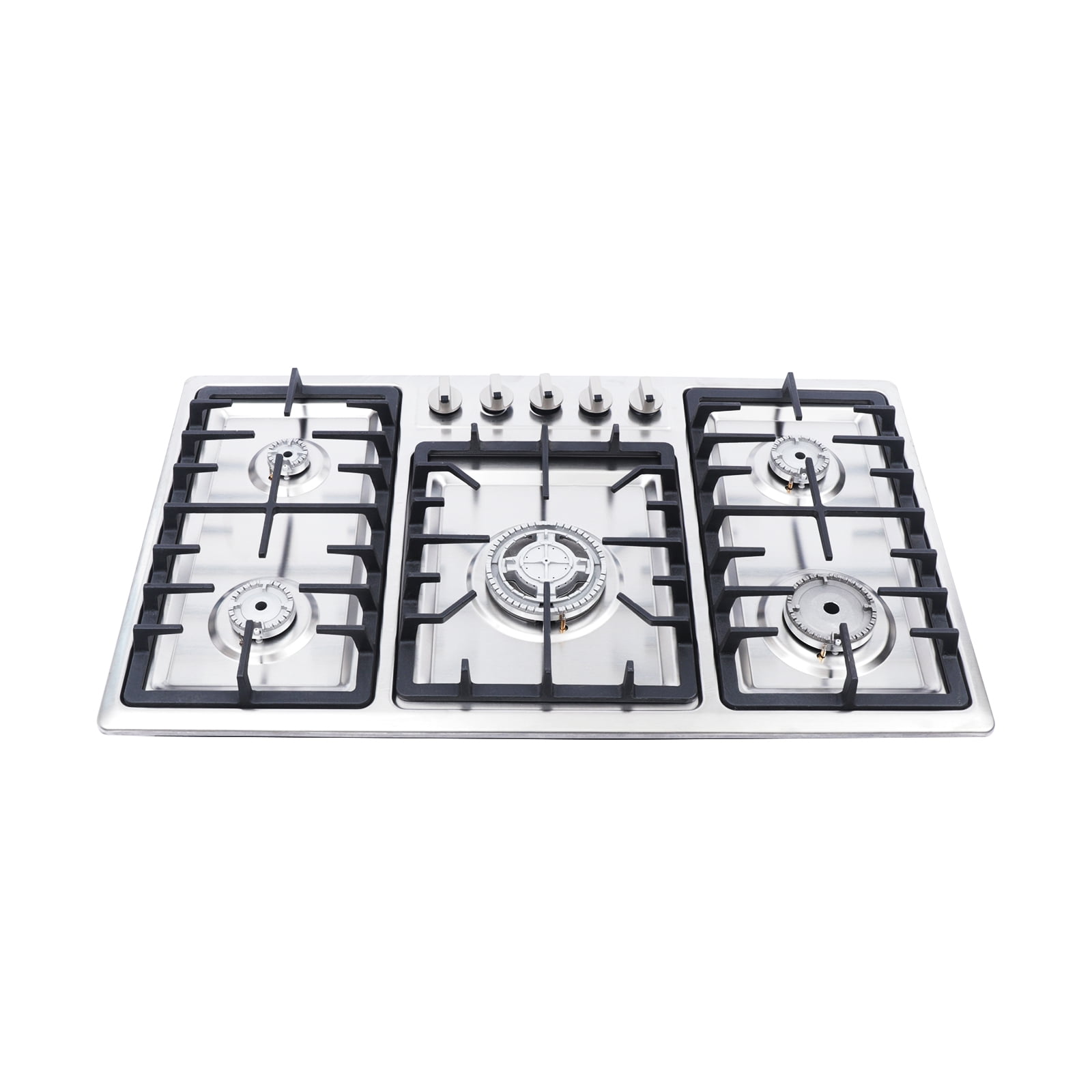 Dwellnix Stainless Steel NG LPG Gas Built In Cooktop Countertop Cook ...