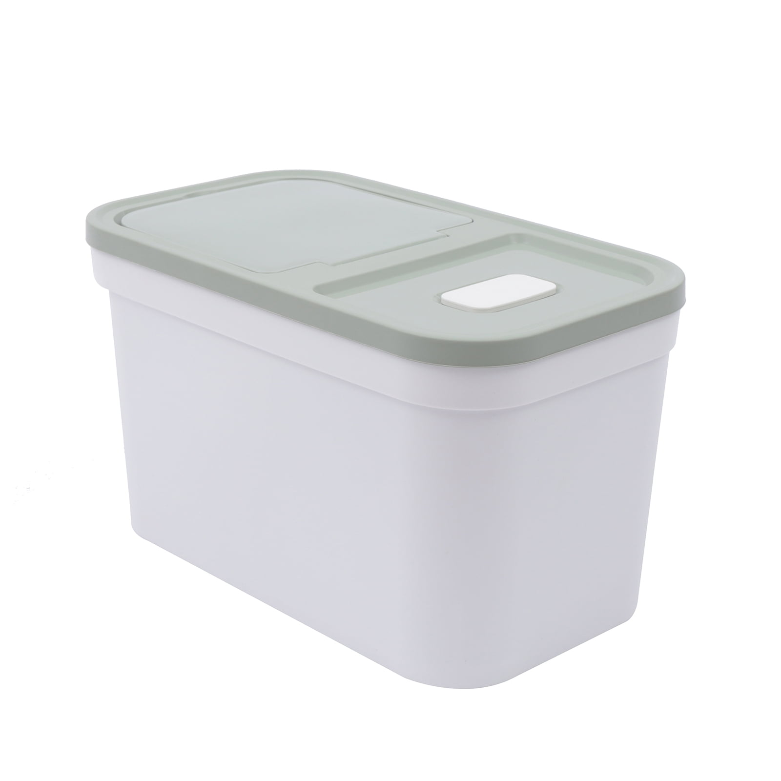 Dwellnix Storage Container Measuring Cup 20Lbs Airtight Flour Grain ...