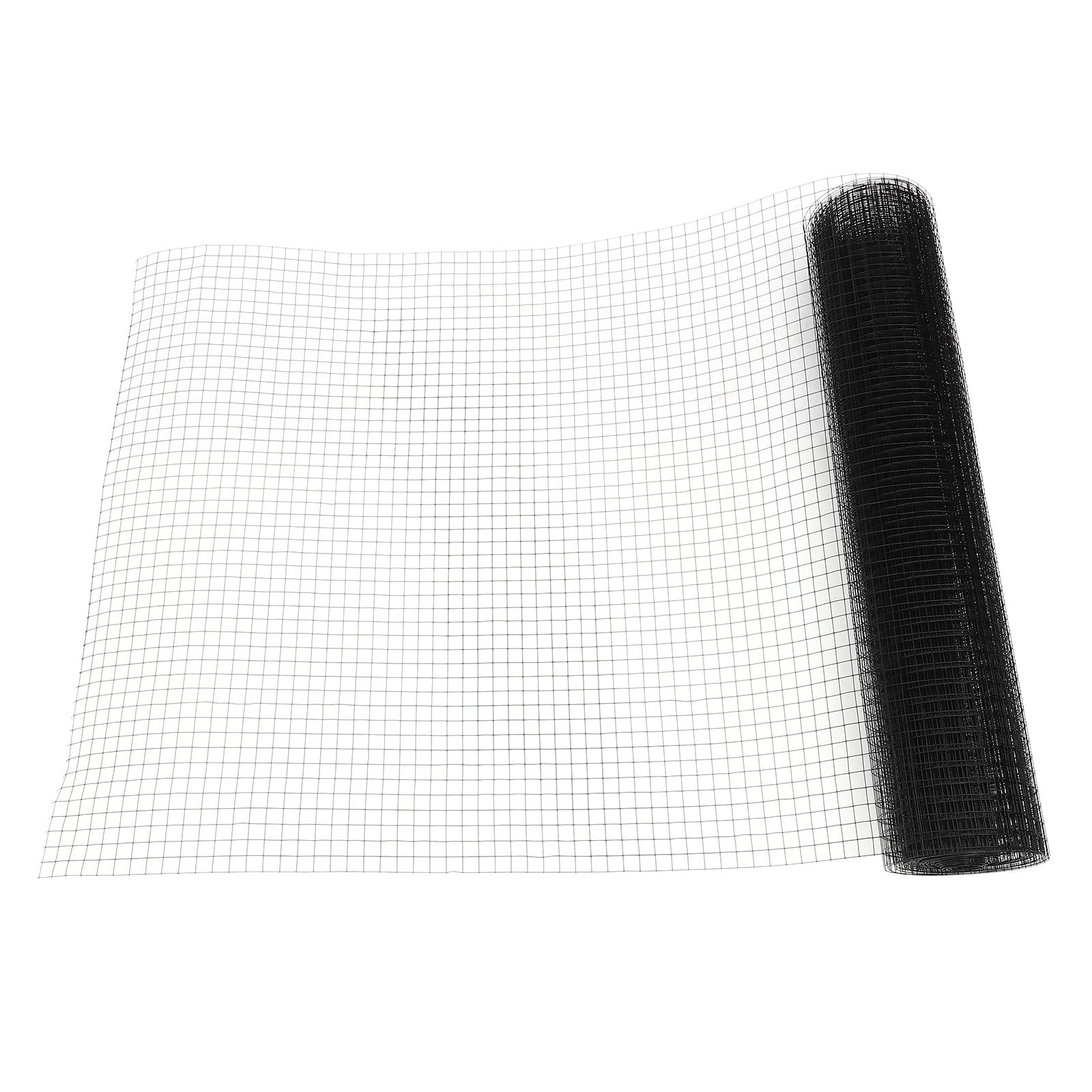 Dwellnix Sturdy 50Ft Metal Mesh Roll with 1" Holes and 48" Height,Pvc ...