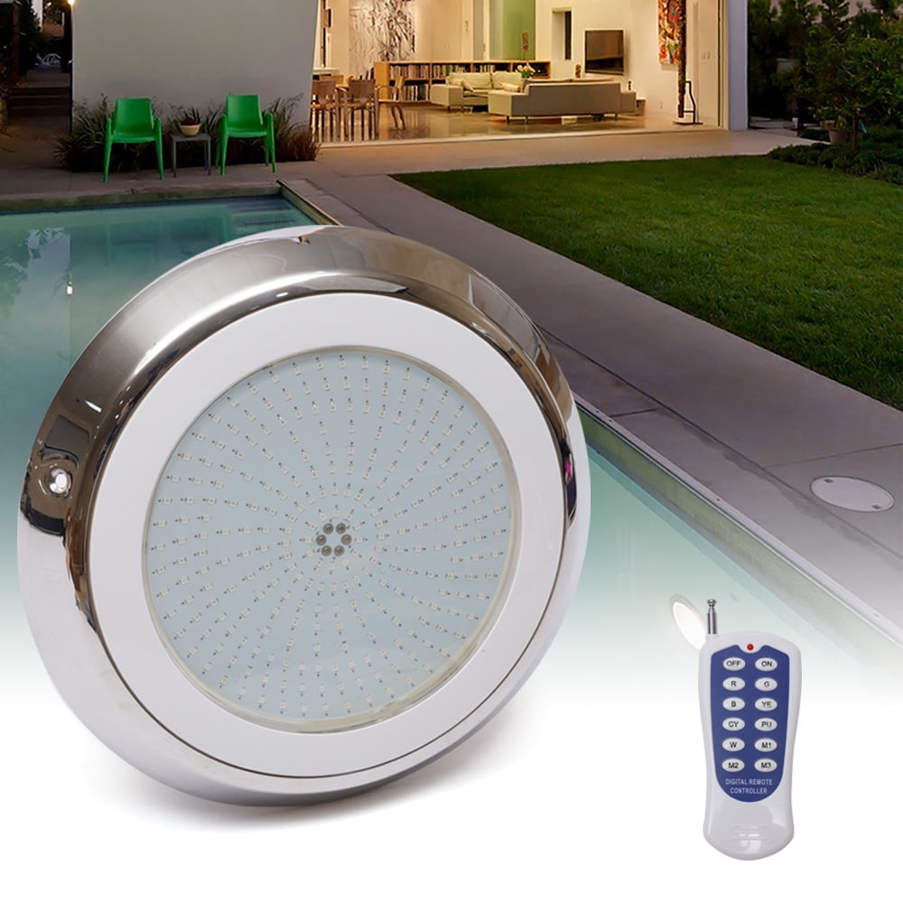 Dwellnix US Swimming Pool Light RGB LED Spa Light Stainless Resin ...