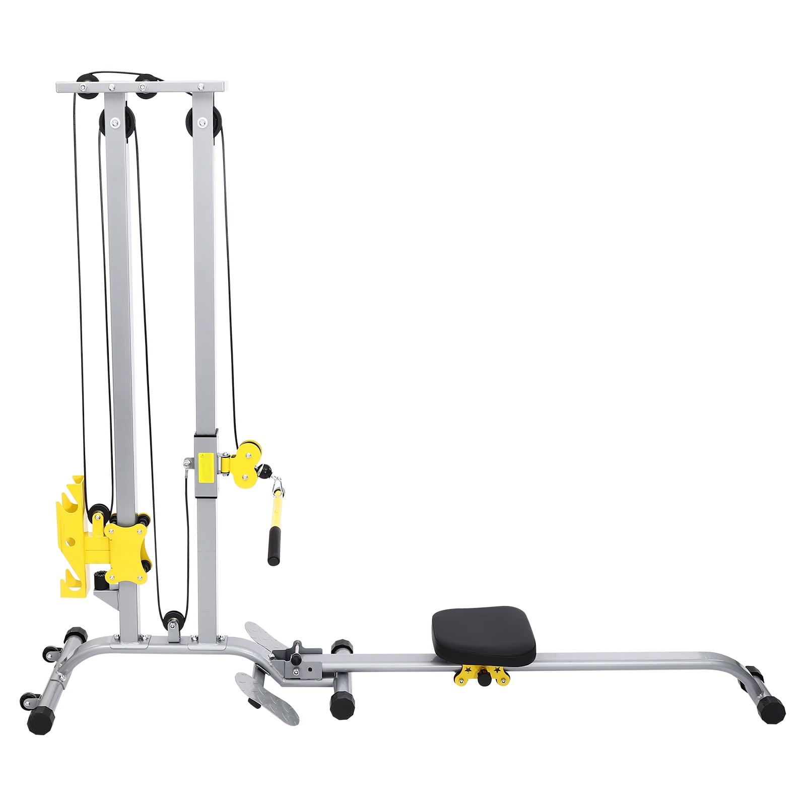 Dwellnix USA Pull Down Machine Low Row Cable Fitness Workout Strength ...