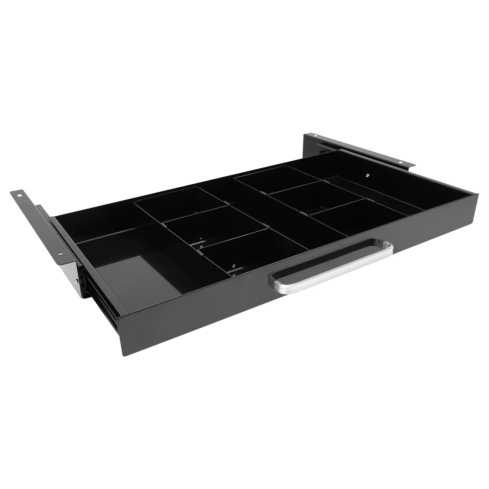 Dwellnix Under Desk Mounted Pull-Out Drawer, Quiet Sliding Mechanism ...