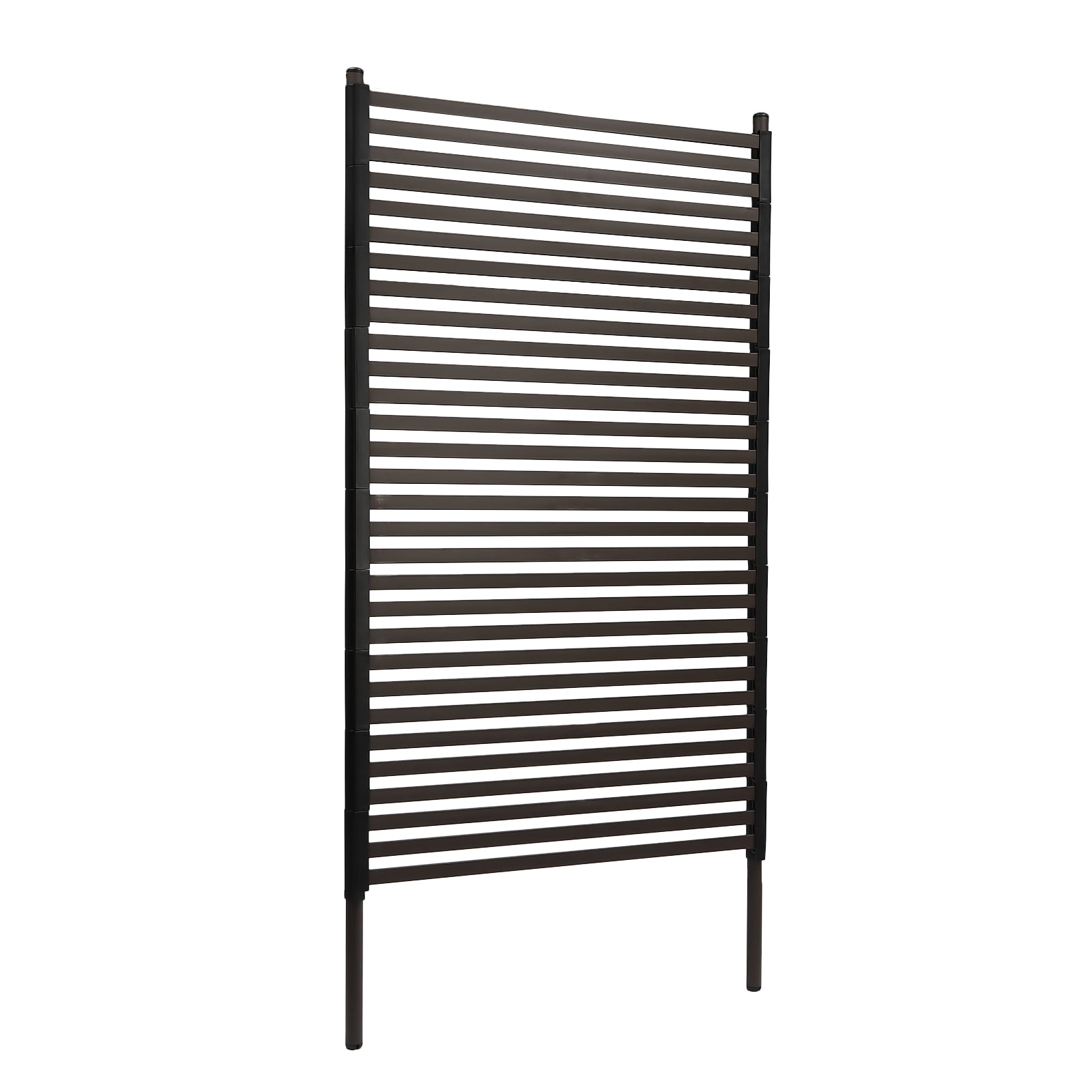 Dwellnix Versatile Patio Privacy Screen with Adjustable Height,Stable ...