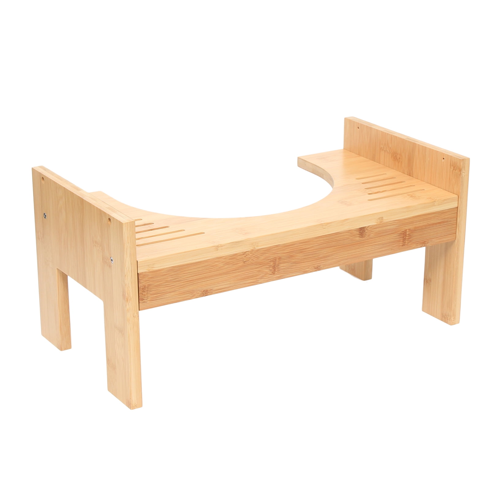 Dwellnix WC Footboard Toilet Bamboo Footrest Bathroom Accessories ...