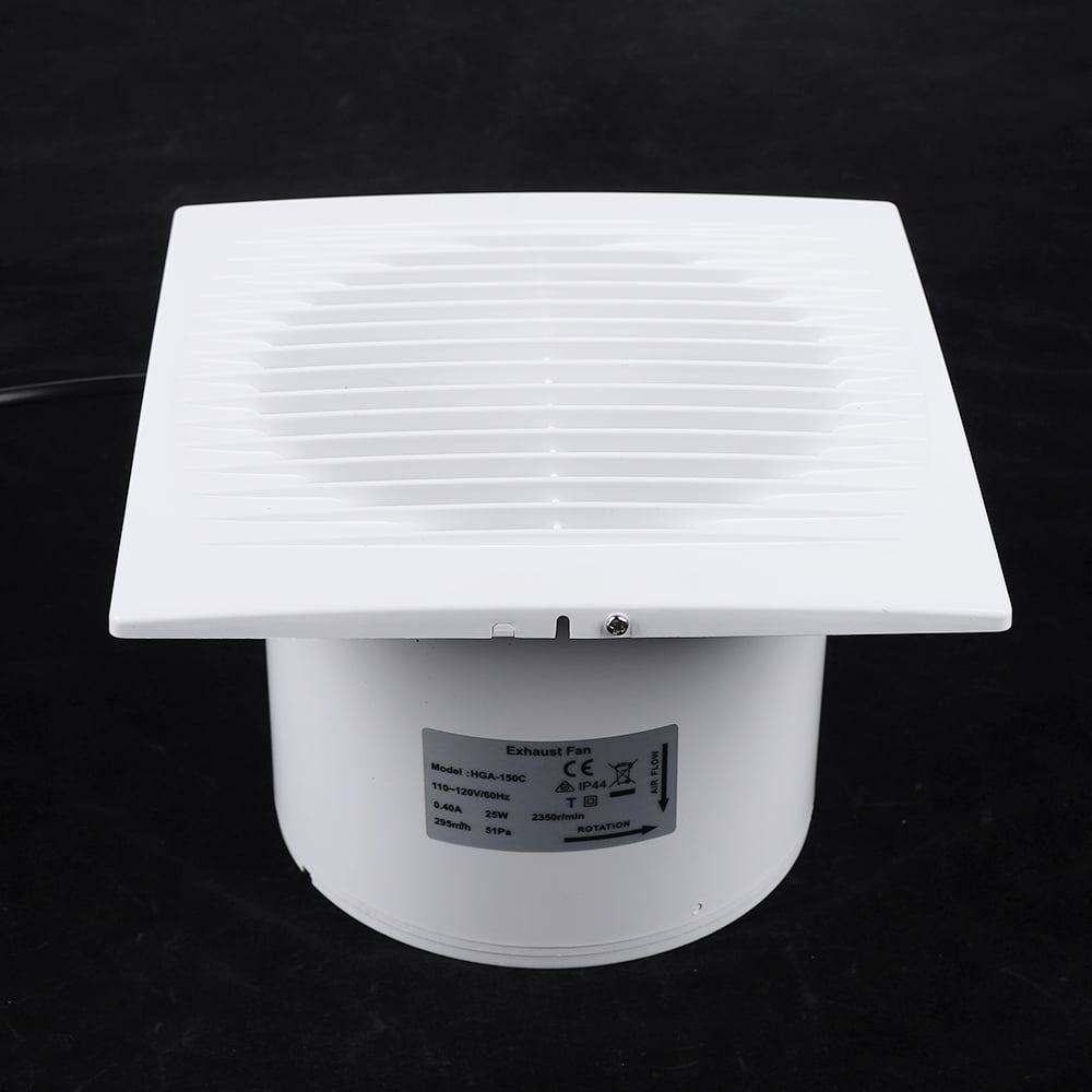 Dwellnix Wall Mounted Silent Air Vent Exhaust Fan Toilet Kitchen ...