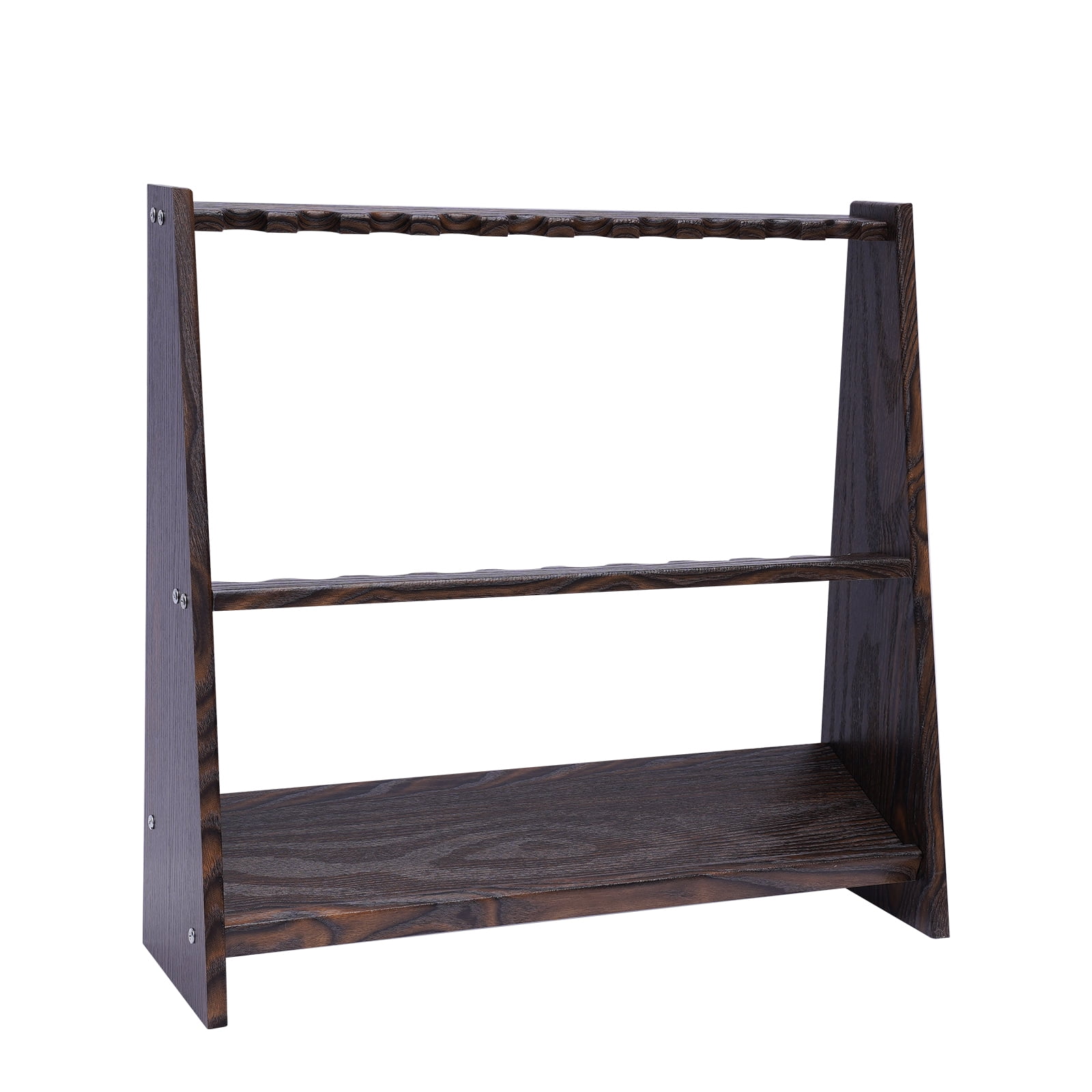 Dwellnix Wooden Pool Stick Stand Billiard Cue Rack Cue Holder Billiards ...