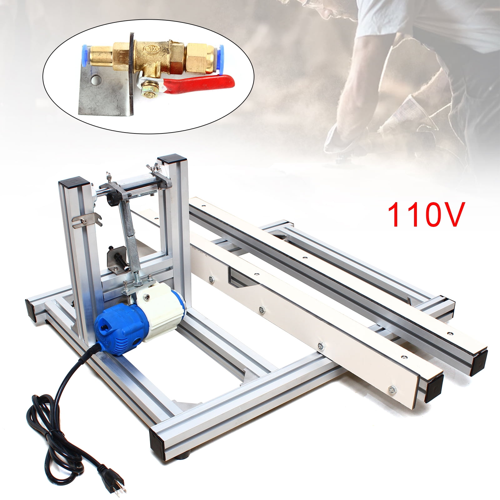 Dwellnix Woodworking Electric Edge Trimming Machine PVC Wood Board ...