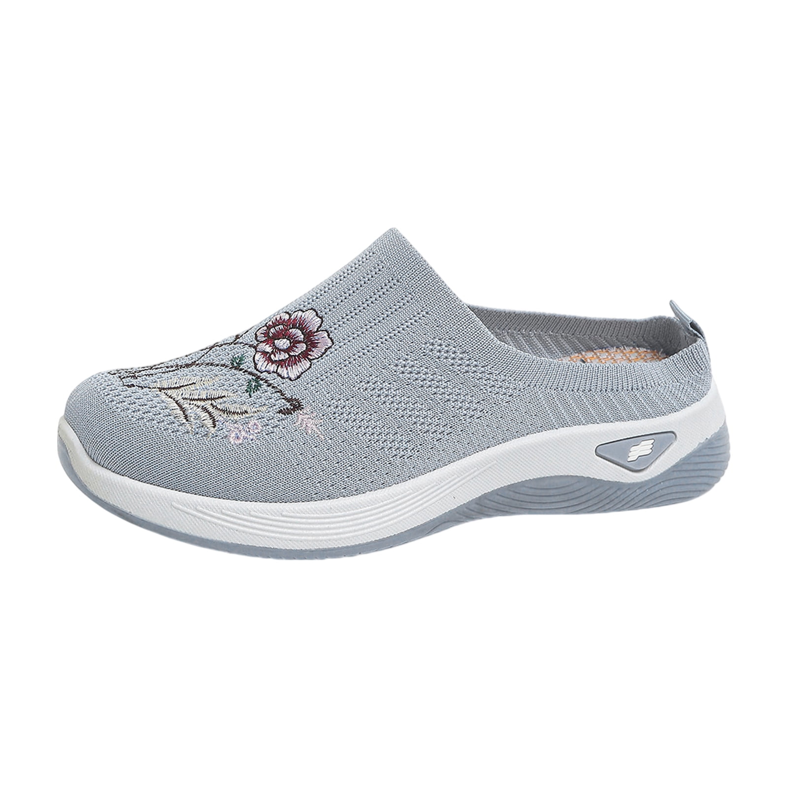 Dweltoz Walking Shoes for Women Slip on Non Slip Mesh Gym Shoes ...