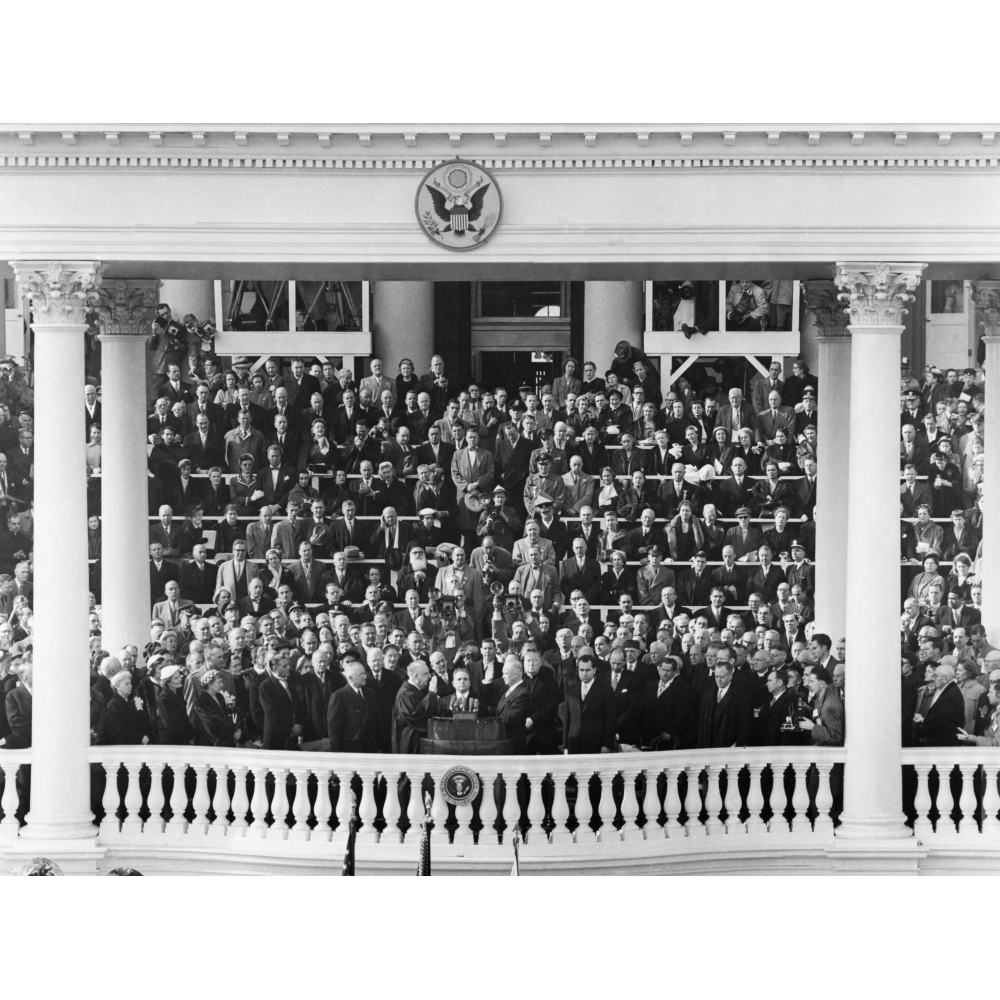 Dwight Eisenhower Sworn In As The 34Th President Of The U.S. Jan. 20 ...