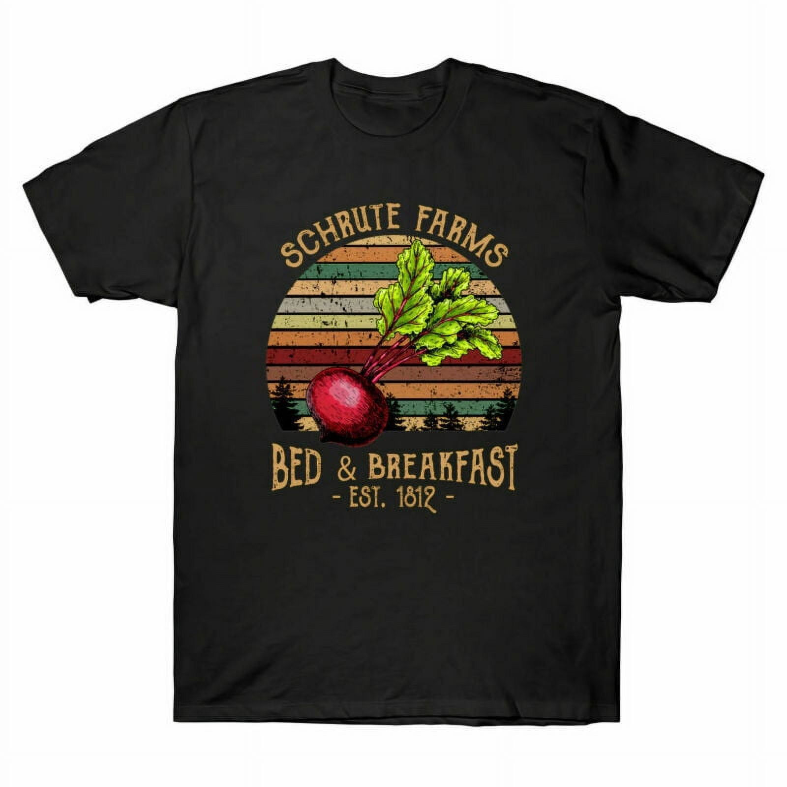 Dwight Farms Office Breakfast Schrute Cotton Men's Tee T-Shirt Retro ...