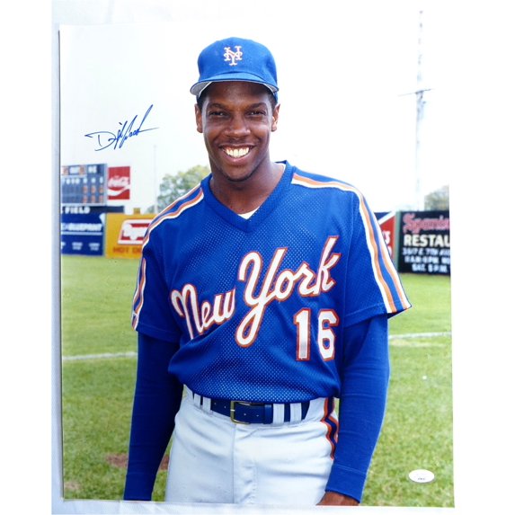 Dwight Gooden Signed Autographed 16X20 Photo Vintage Pose Mets JSA ...
