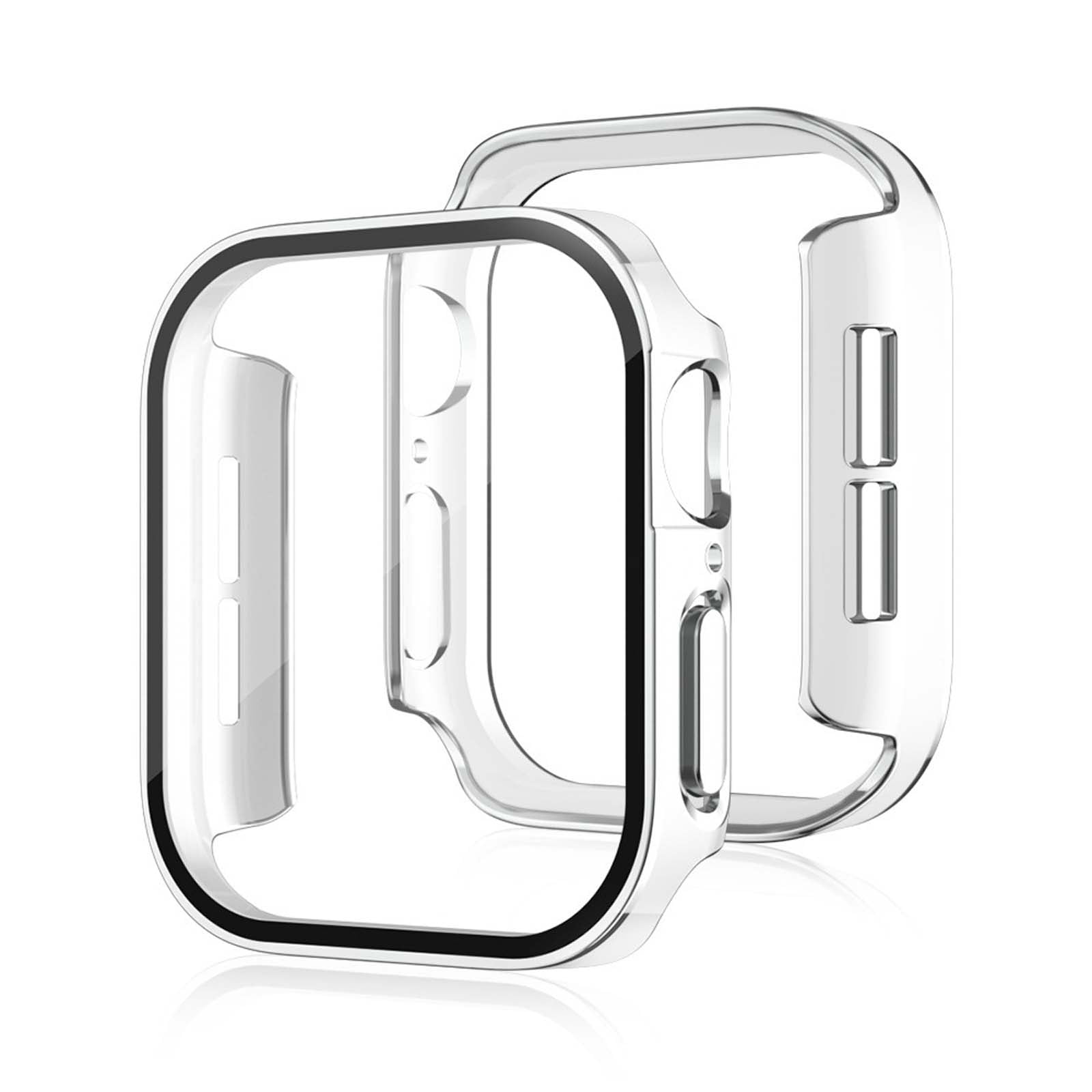 Dwitch 2-Pack Plated Hard Bumper Case Compatible with Apple Watch ...