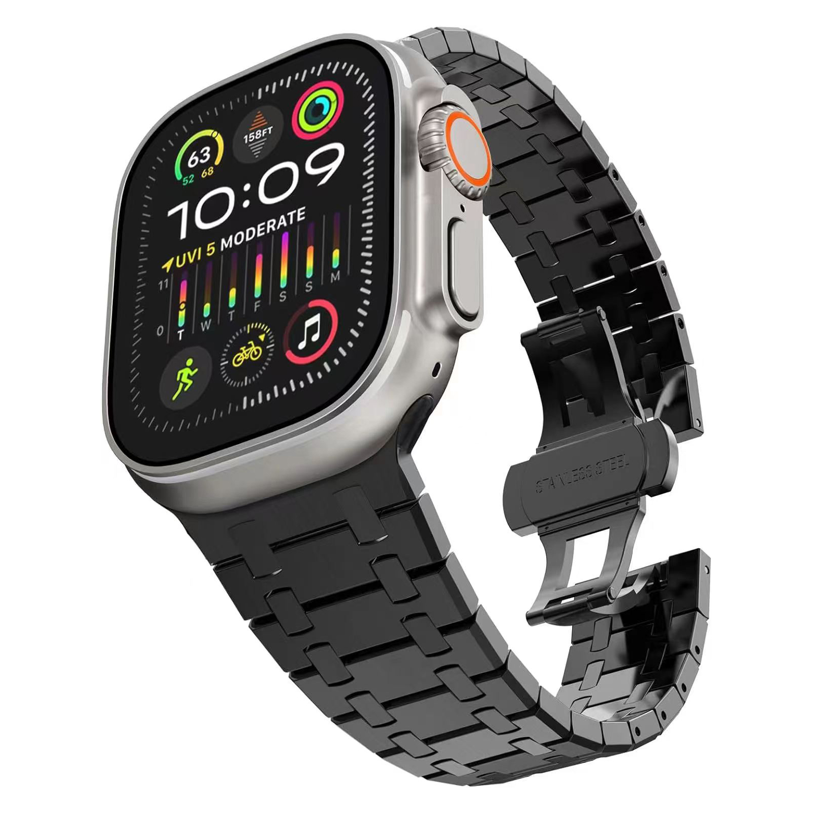 Dwitch for Apple Watch Band 49mm 45mm 44mm 42mm, Business Style ...