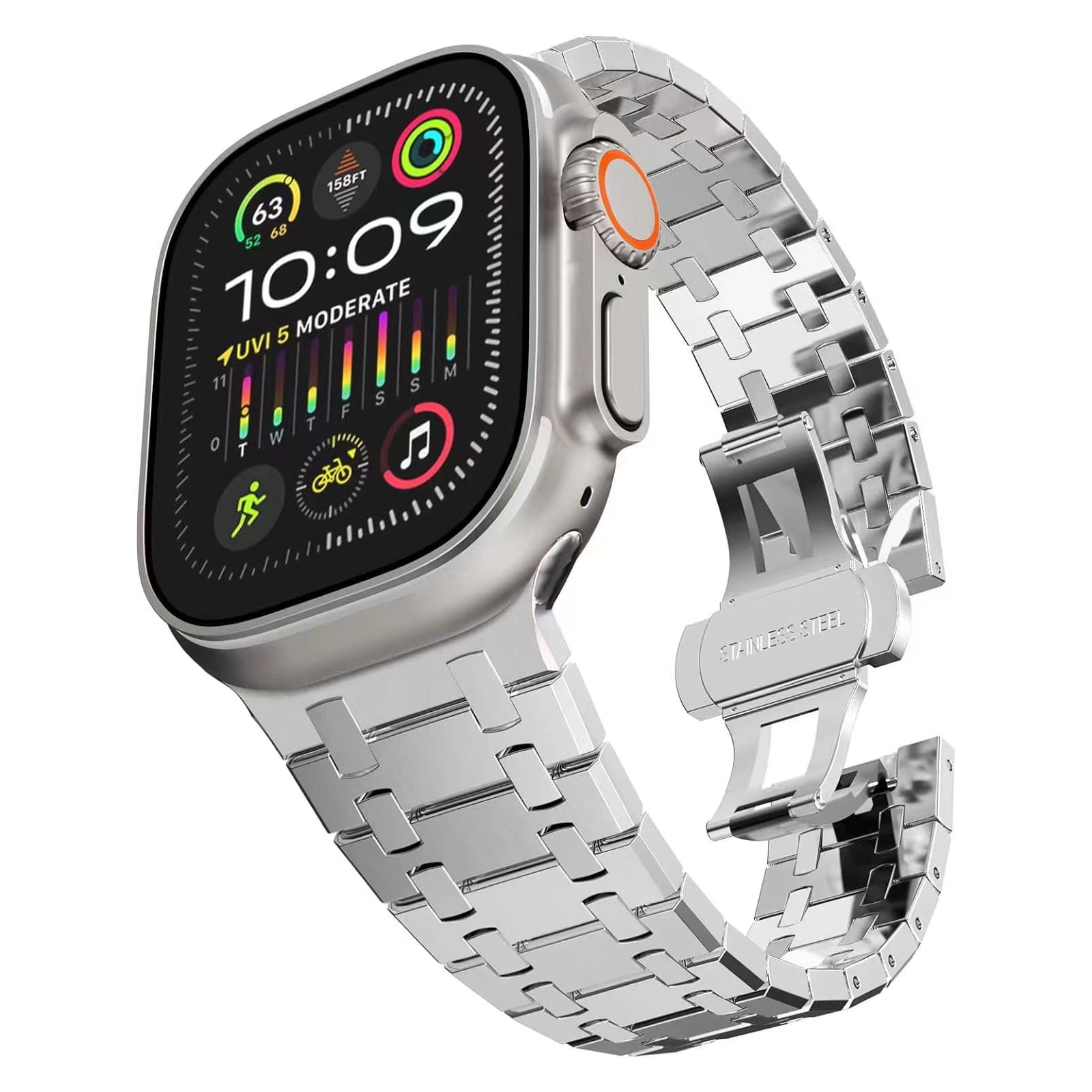 Dwitch for Apple Watch Band 49mm 45mm 44mm 42mm, Business Style ...