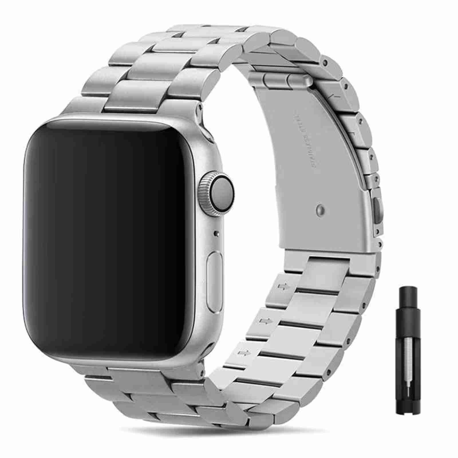 Dwitch for Apple Watch Band 49mm 45mm 44mm 42mm,Stainless Steel Metal ...